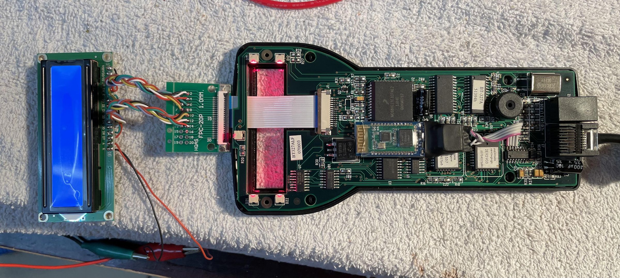 Meade Autostar 497 Handbox LCD Display Replacement Repair 1602 : 6 ...