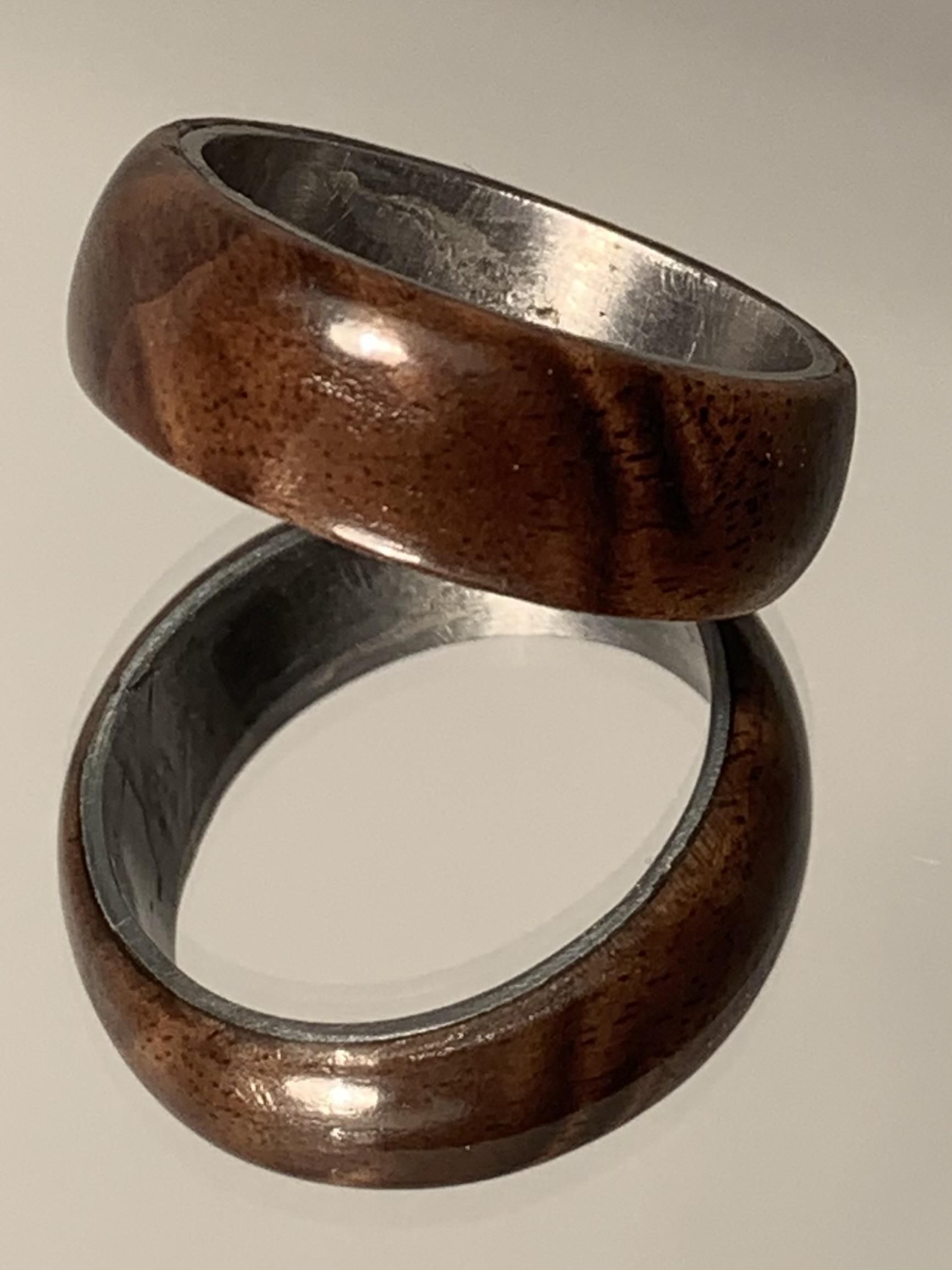 Handmade Walnut and Steel Ring : 7 Steps (with Pictures) - Instructables