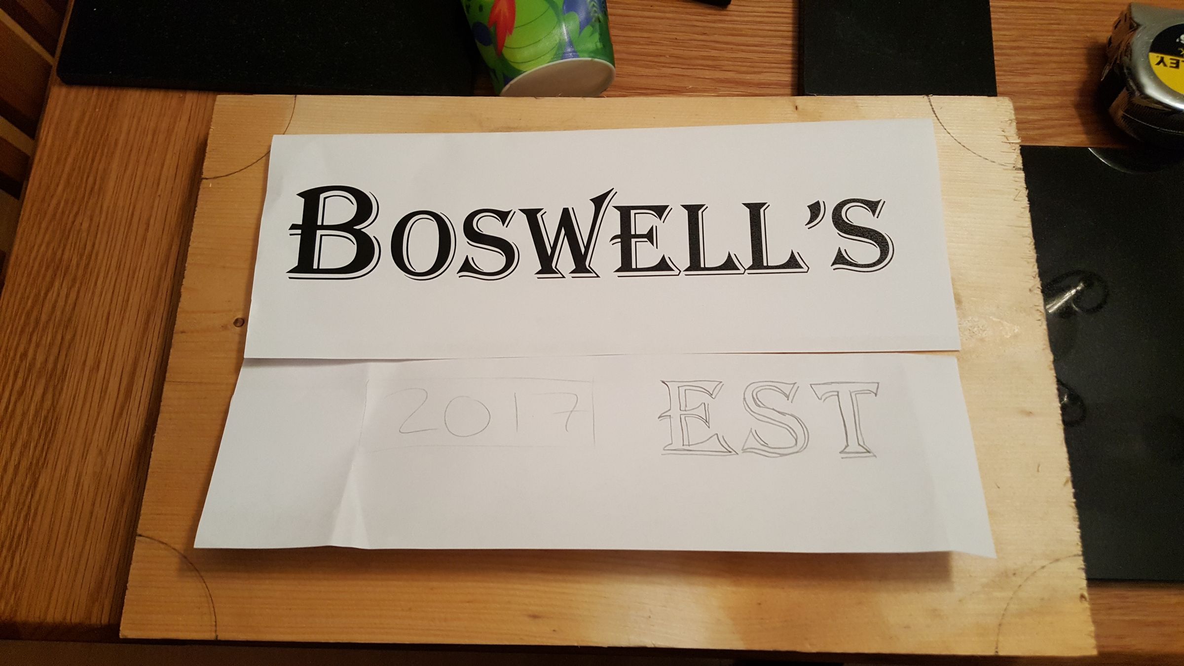 Hand Carved Hanging Bar Sign : 5 Steps (with Pictures) - Instructables