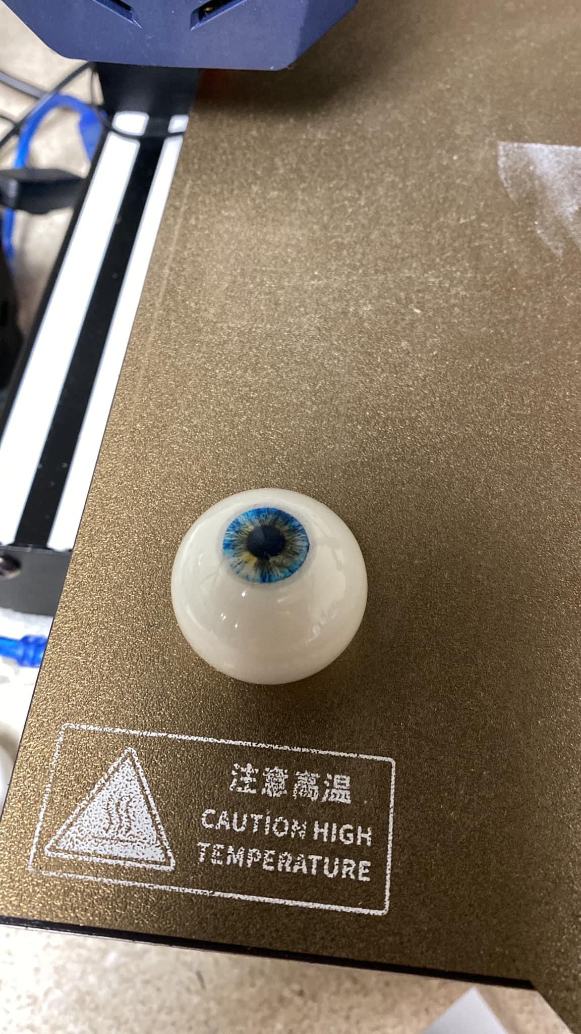 DIY Compact 3D Printed Animatronic Eye Mechanism : 4 Steps (with ...