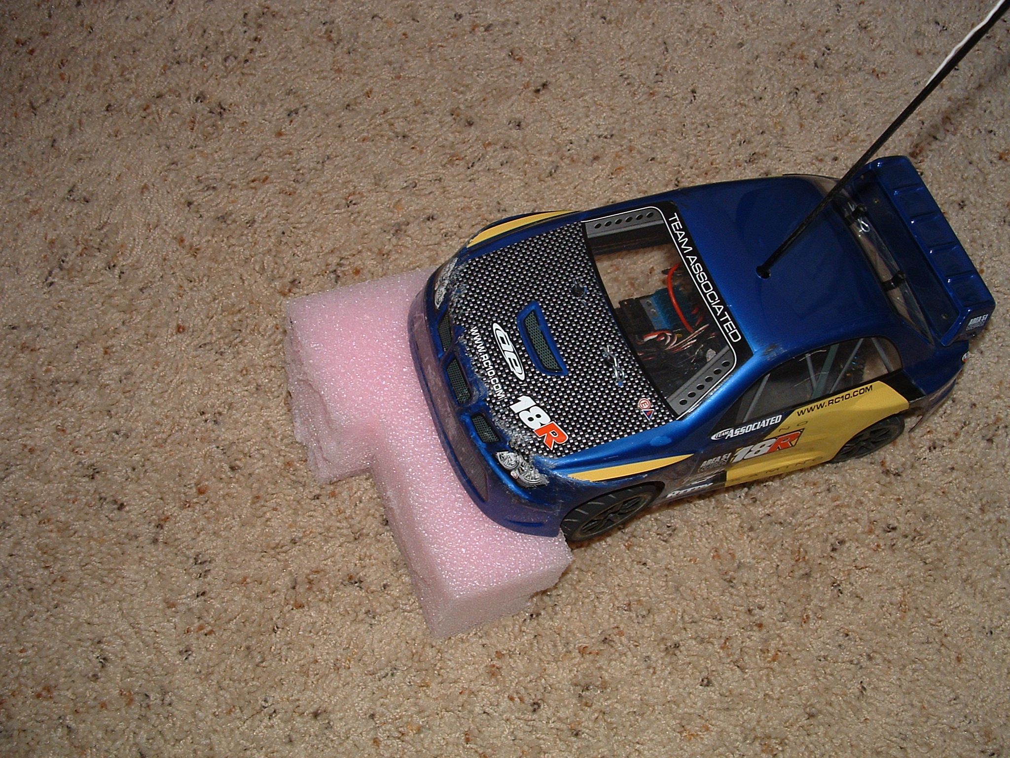 Foam Bumper for the RC18R : 5 Steps - Instructables