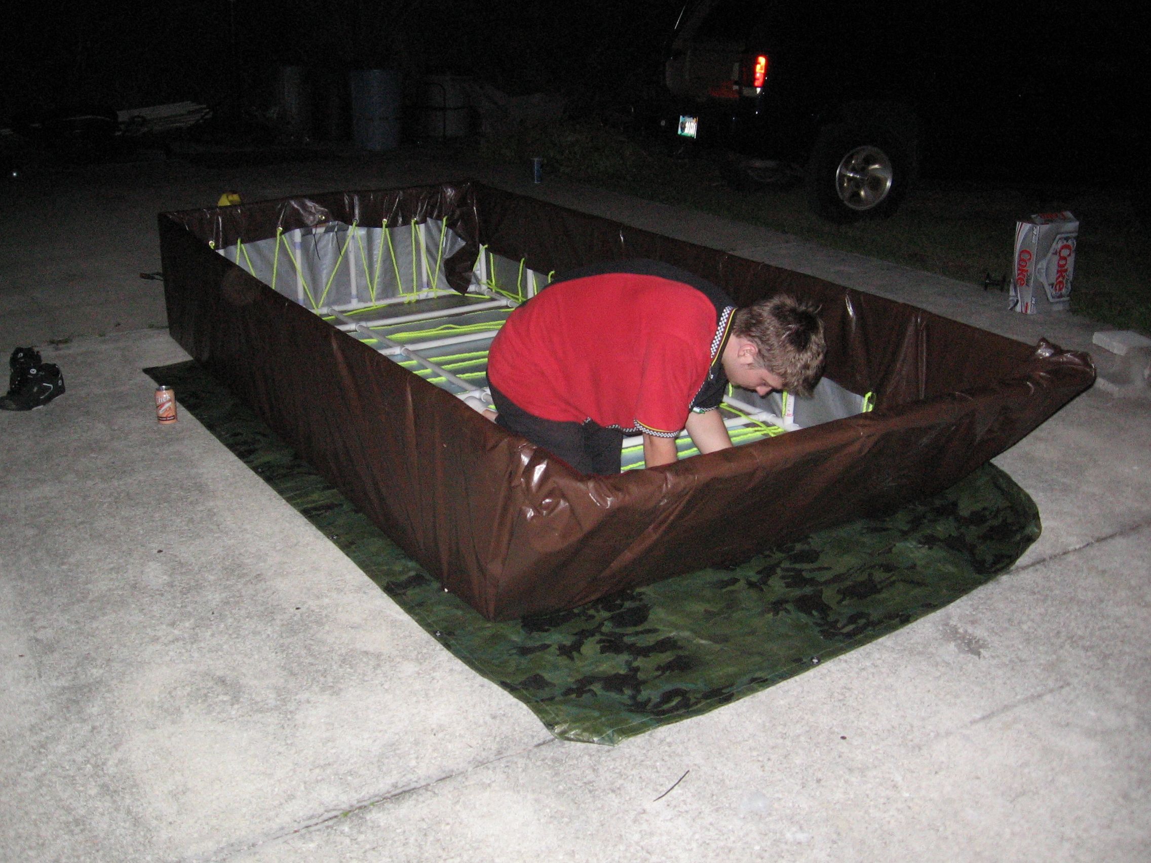 Build Your Own PVC Johnboat for Minimal Cost and Time. : 8 Steps (with ...