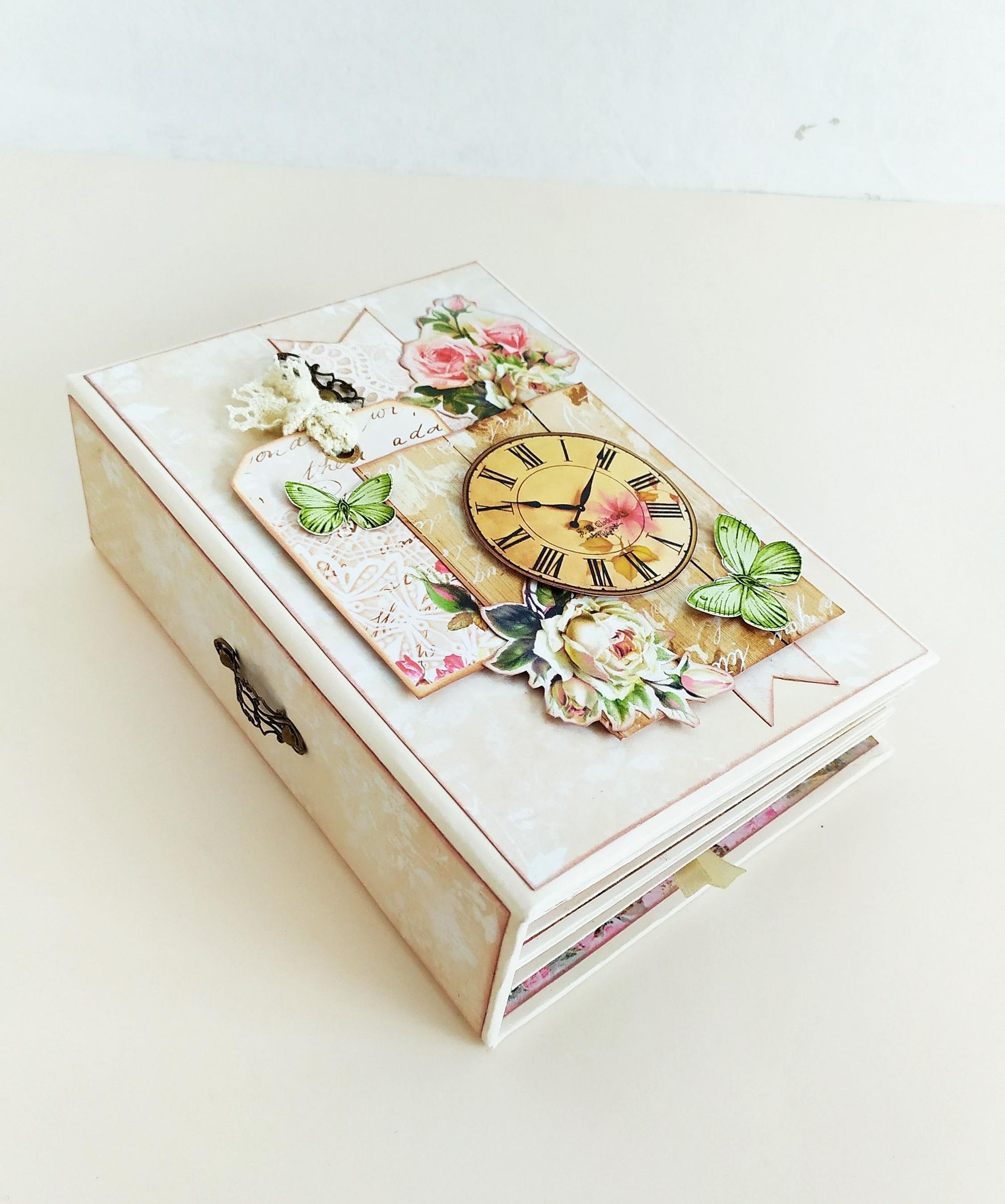 Romantic Scrapbook Photo Album With a Piano Box : 23 Steps (with ...