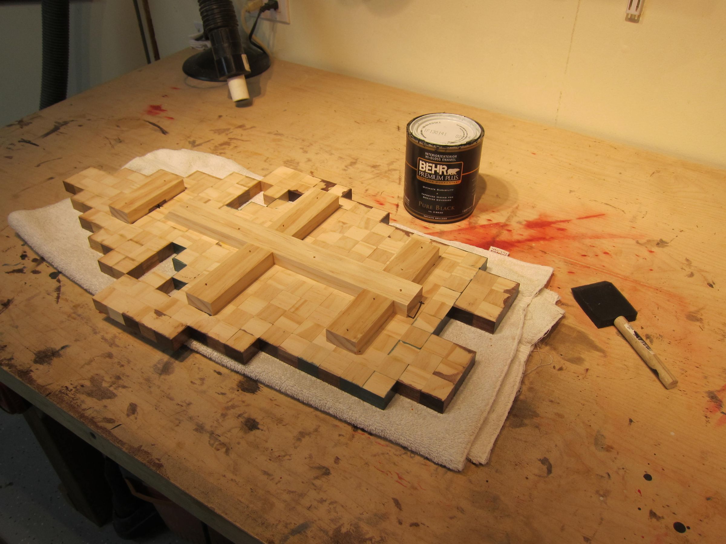 Stained Wood Pixel Art : 7 Steps (with Pictures) - Instructables