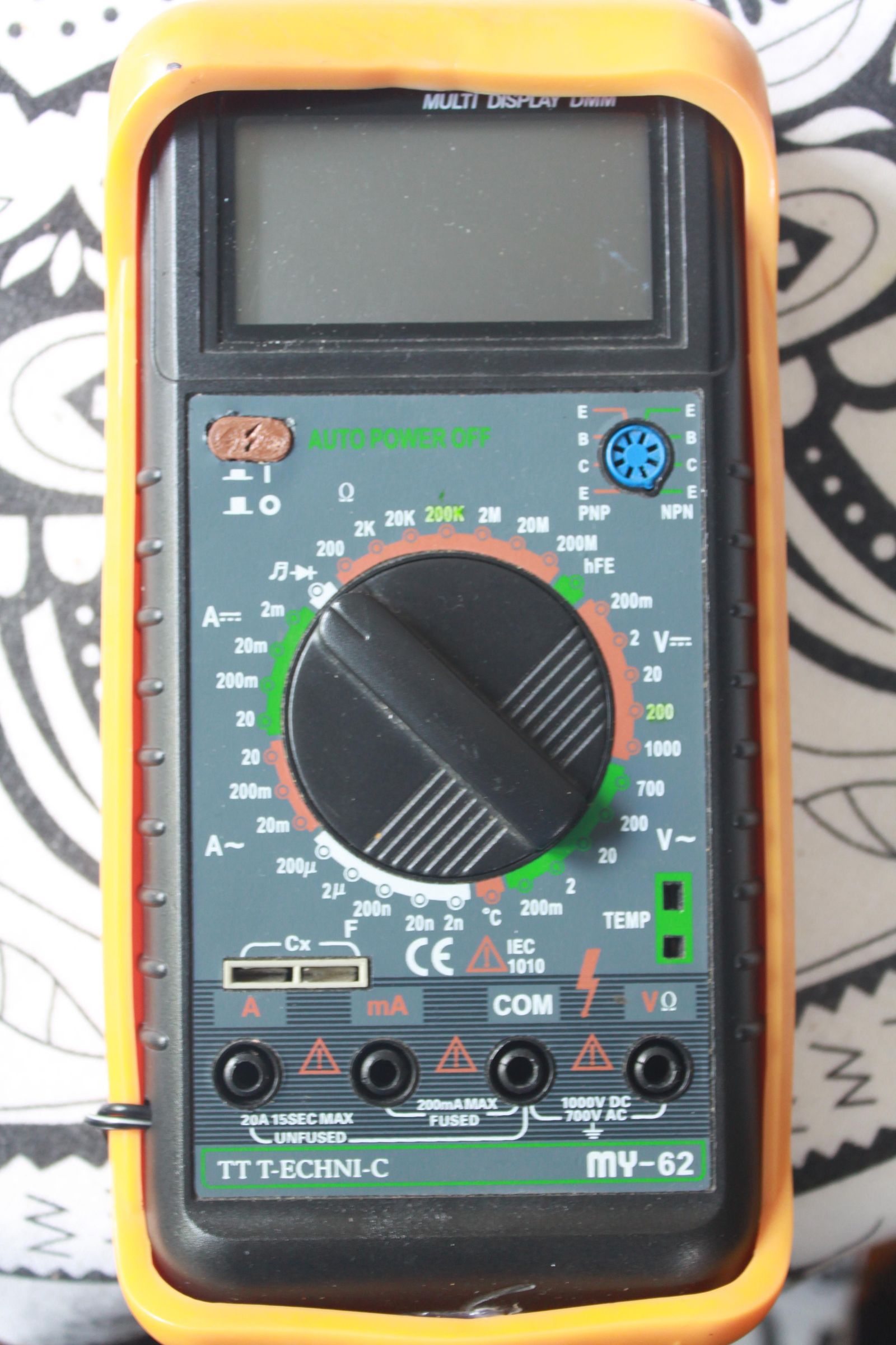 Multimeter Power On/Off Button - Instructables