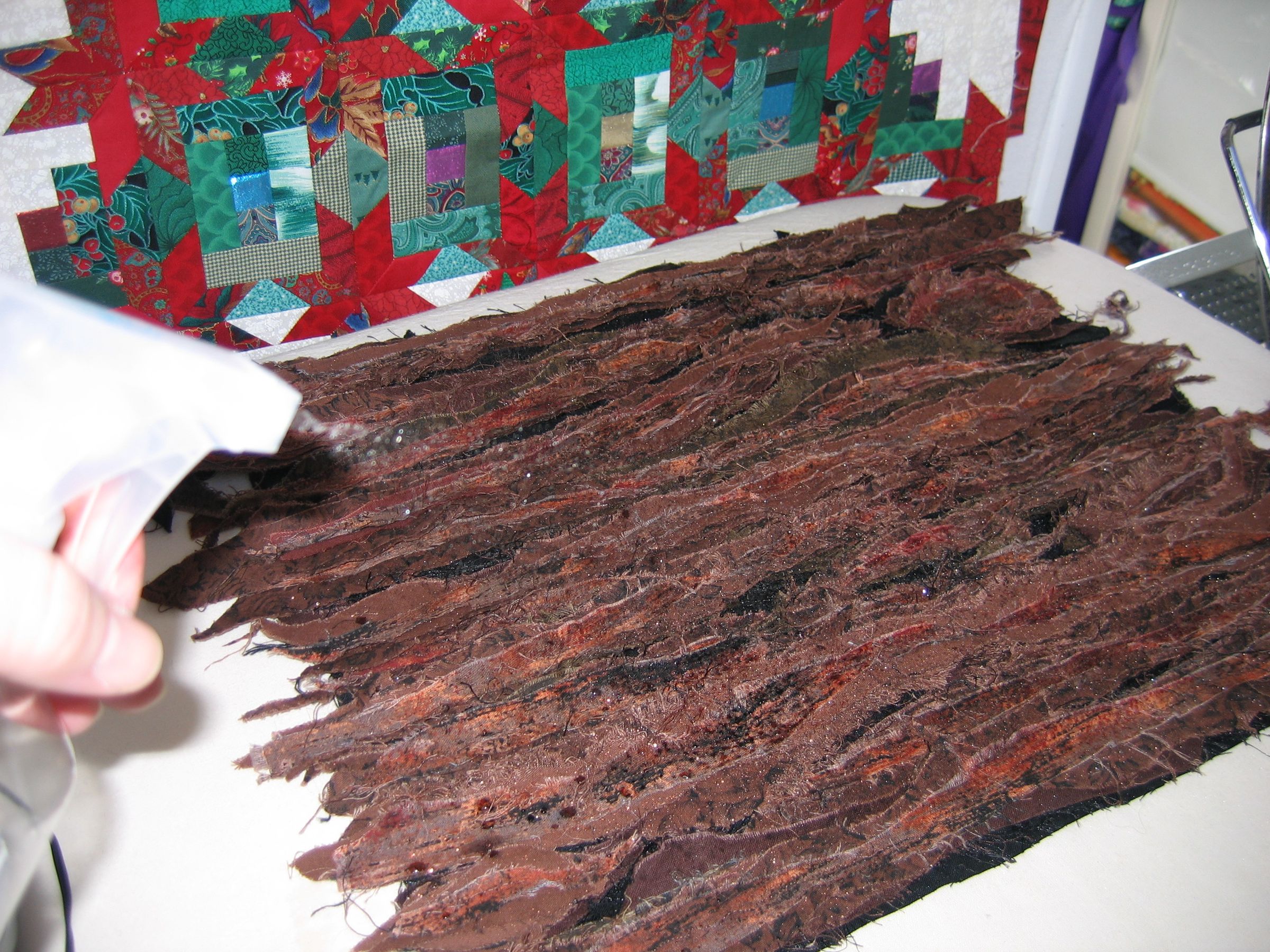 Fiber Postcards - Tree Bark : 7 Steps (with Pictures) - Instructables