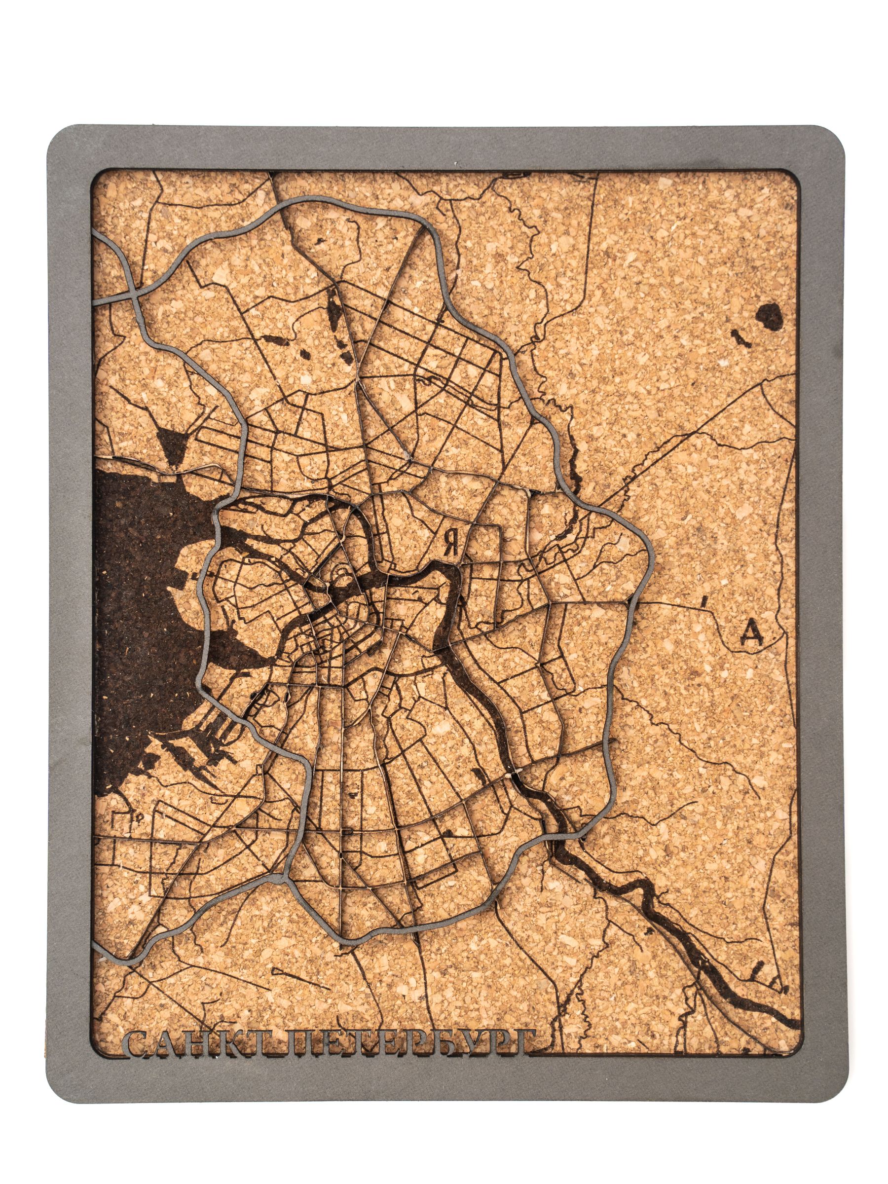Saint-Petersburg Multi-layer Wooden Map : 6 Steps (with Pictures ...