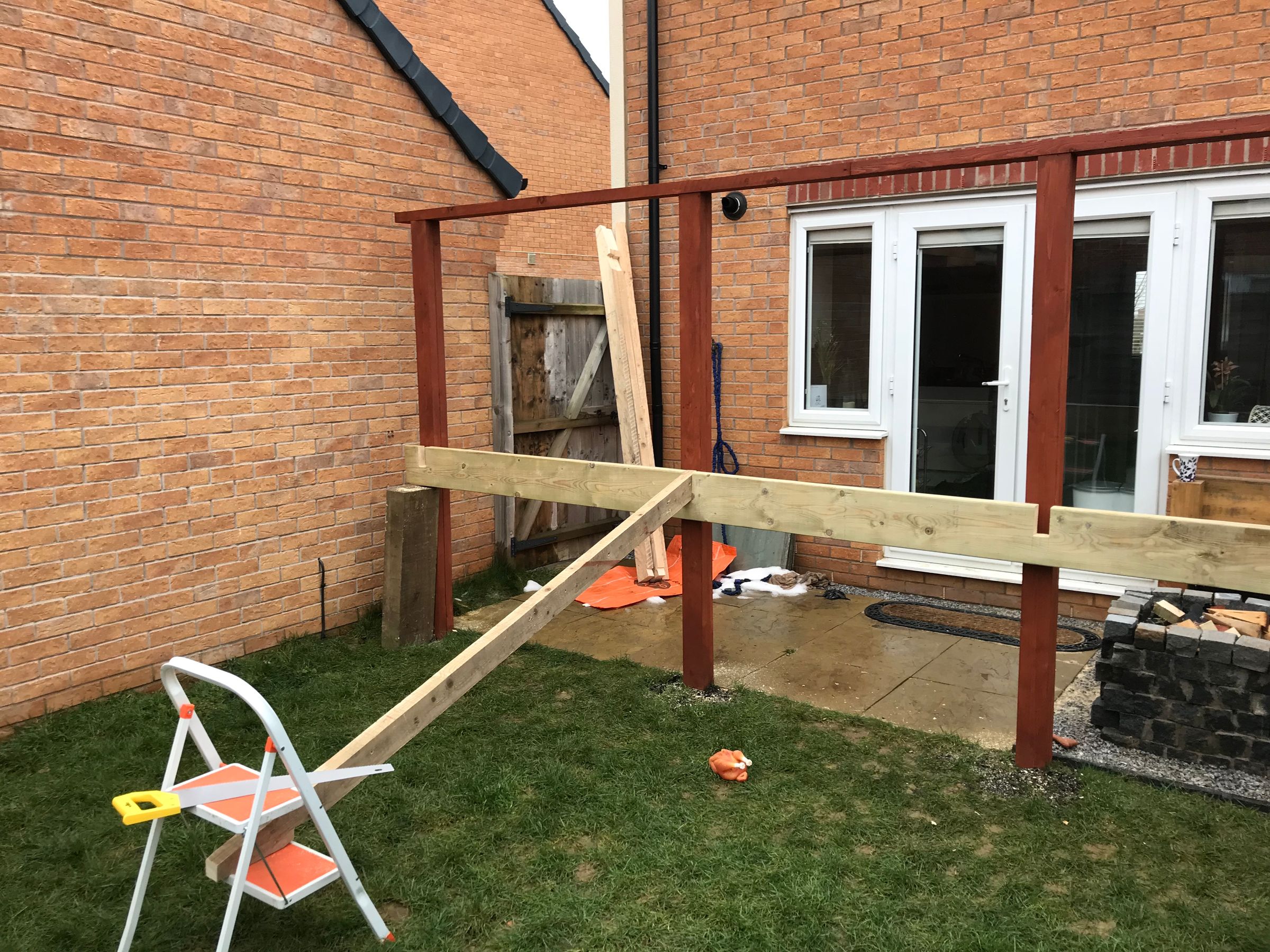 Bench, Lean to and Planter From Re-claimed Wood : 9 Steps (with ...