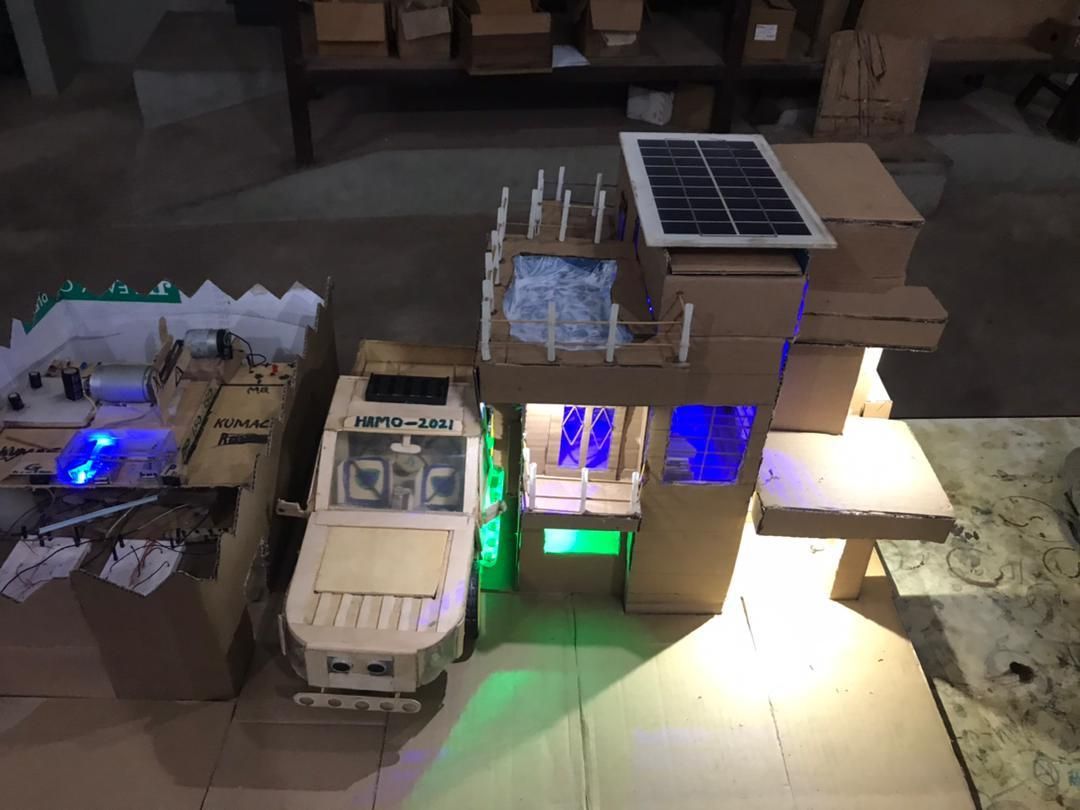 Creating a Cardboard House From a Used Box : 9 Steps - Instructables