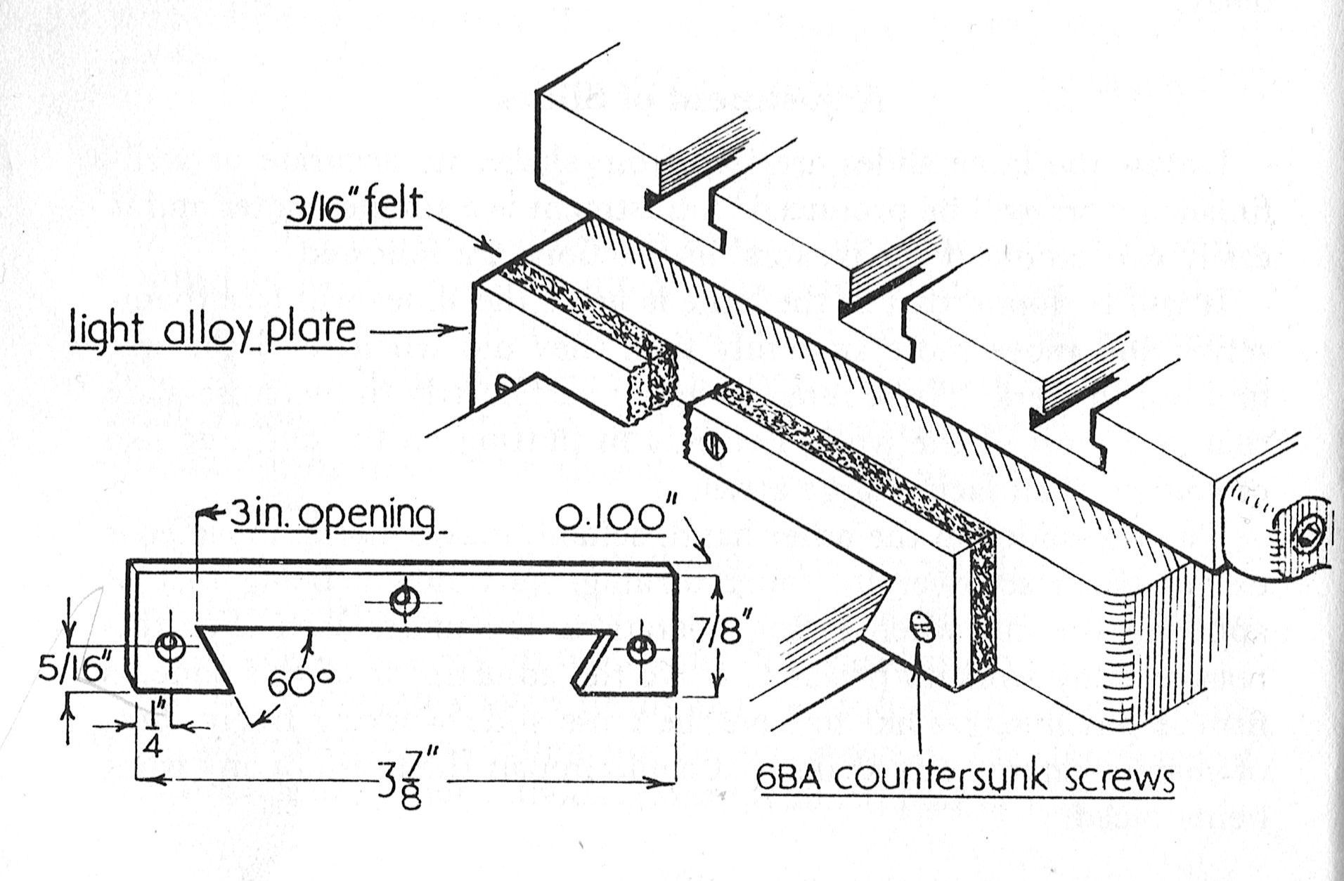DIY Ways Wiper for Swarf Protection on a Myford ML10 Lathe : 3 Steps ...
