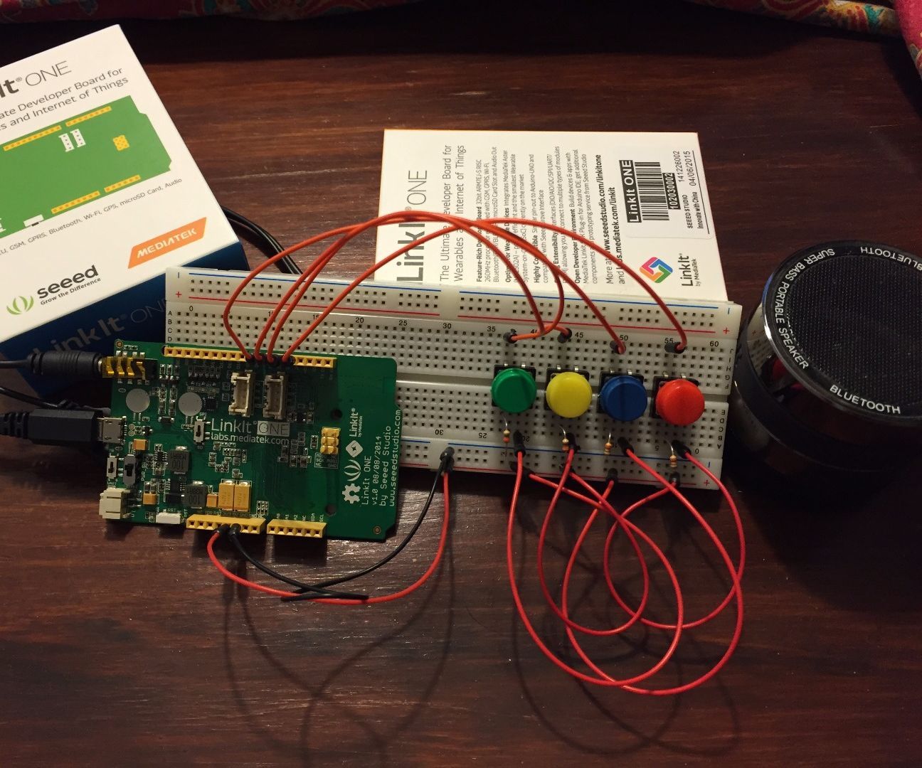 LinkIt ONE Music Player : 6 Steps - Instructables