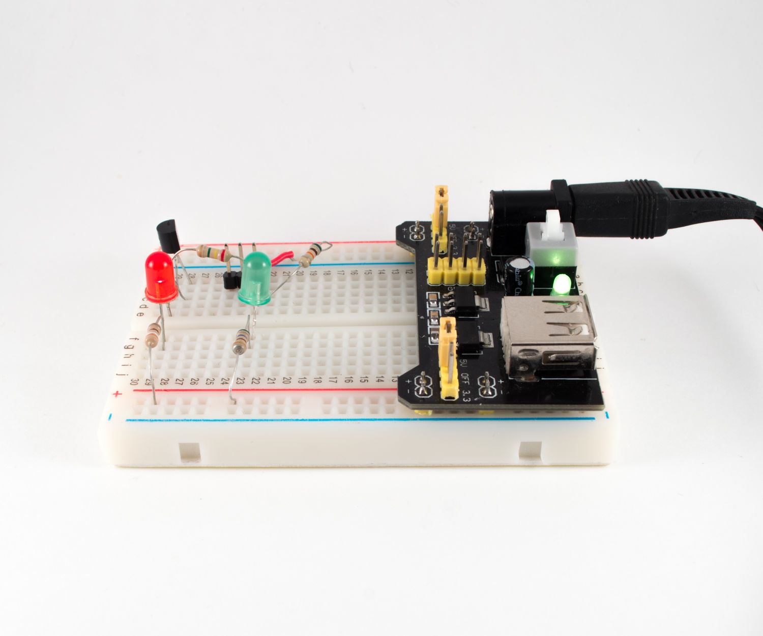 Sensor Controlled RED and GREEN LEDs : 7 Steps (with Pictures ...