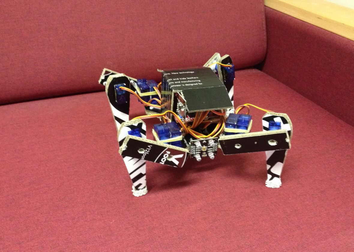 Cardboard Spider (DIY Quadruped) : 13 Steps (with Pictures) - Instructables