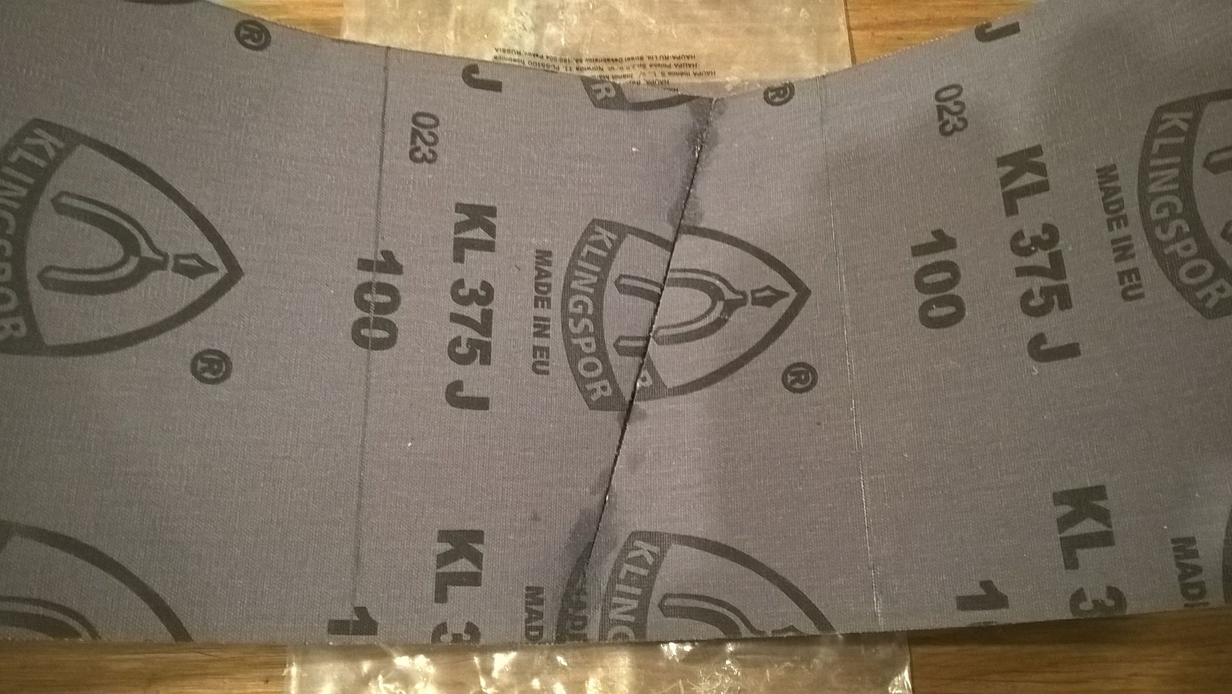 Make Your Own Sanding / Linisher Belts : 6 Steps (with Pictures ...