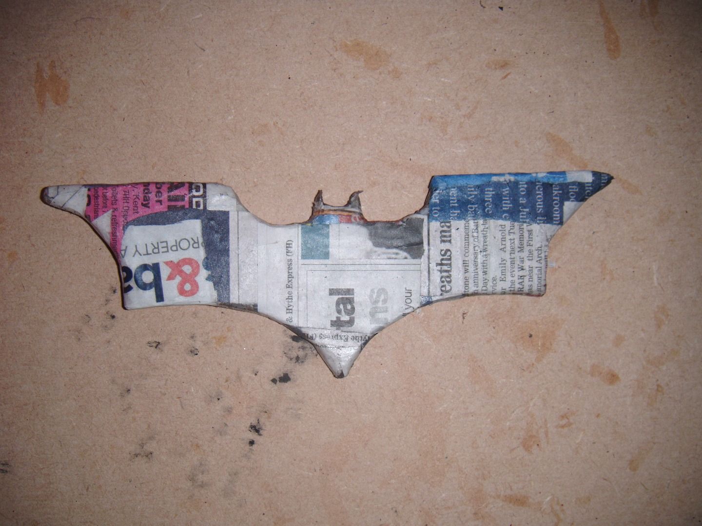 Batman Batarang Working Prop /paper Machea : 4 Steps (with Pictures ...