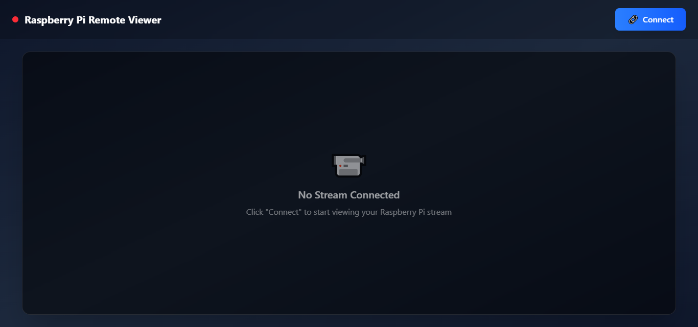 Stream Raspberry Pi Camera and Microphone to React Web App : 6 Steps ...