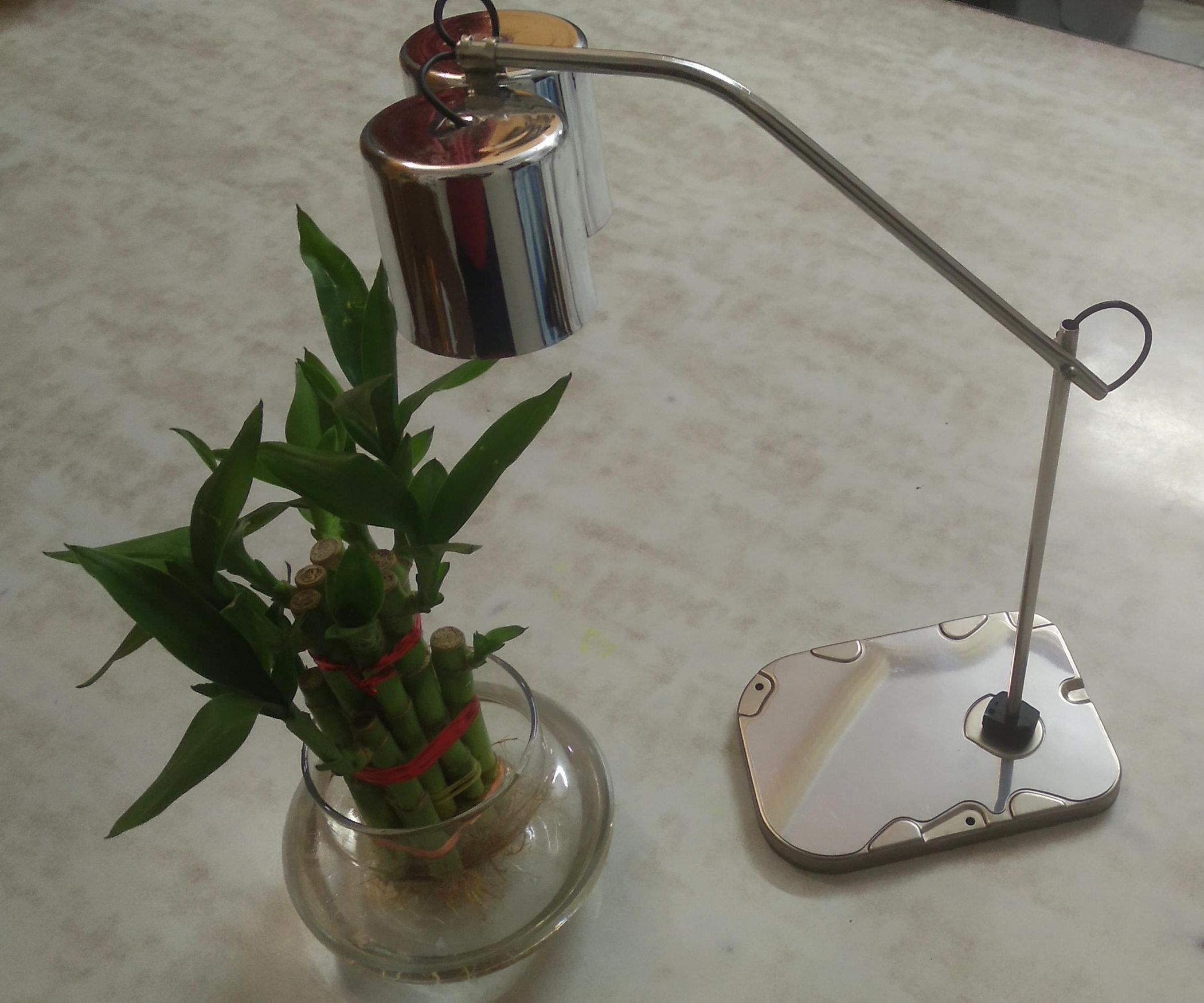 LED Table Lamp From Steel Straw and Deo Caps : 7 Steps - Instructables