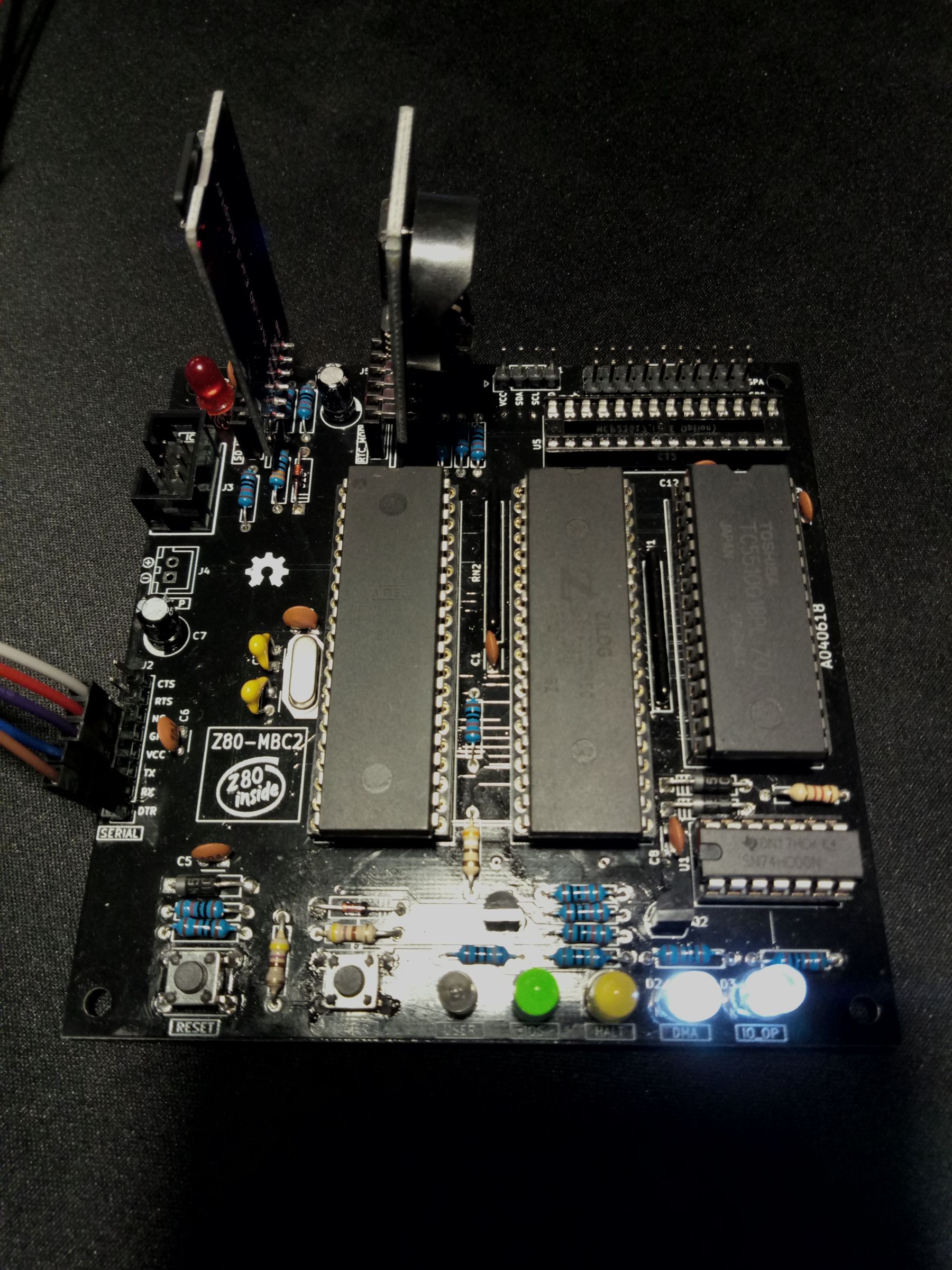 An Easy to Build Real Homemade Computer: Z80-MBC2! : 9 Steps (with ...