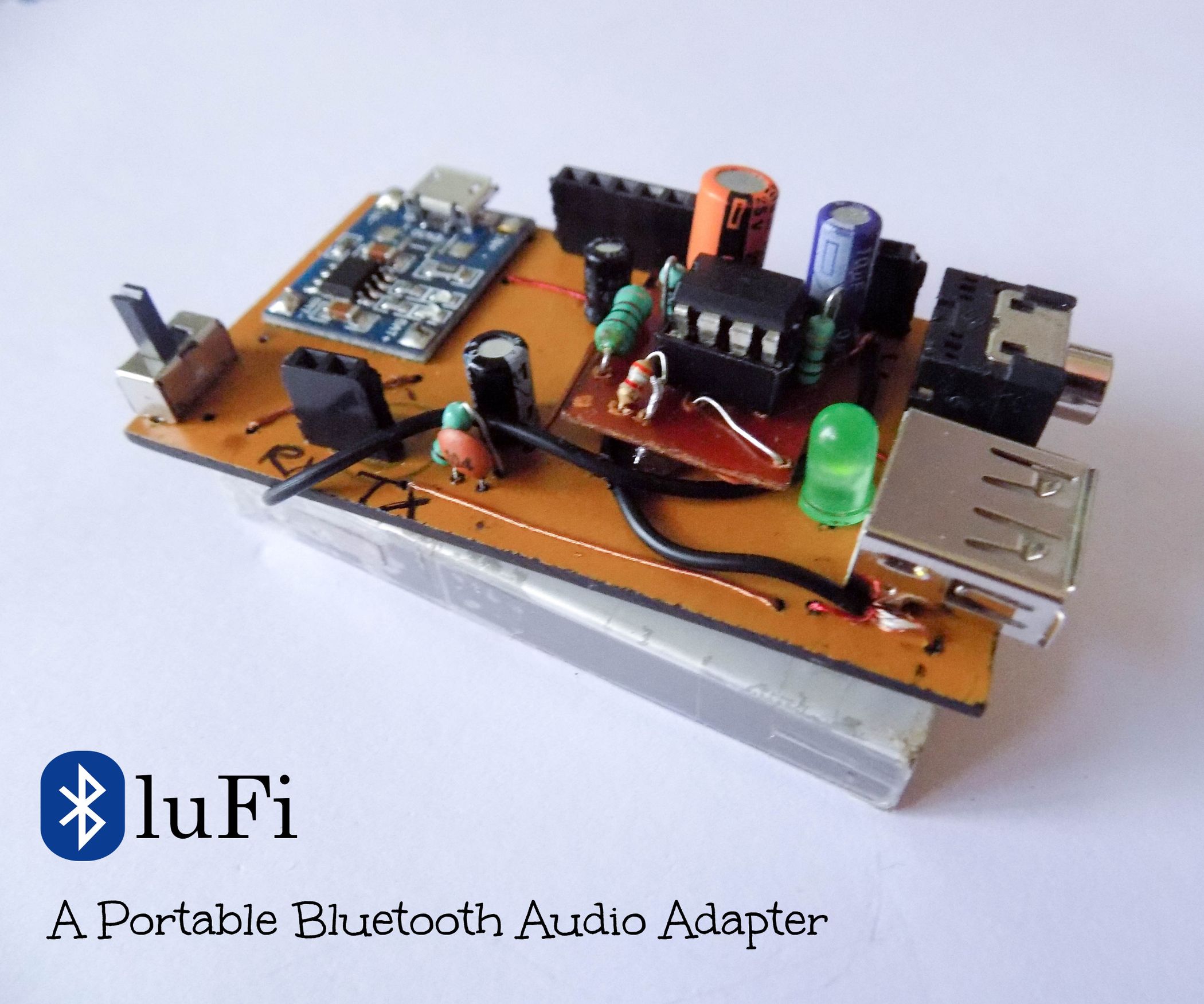DIY Bluetooth Audio Adapter - BluFi : 9 Steps (with Pictures ...