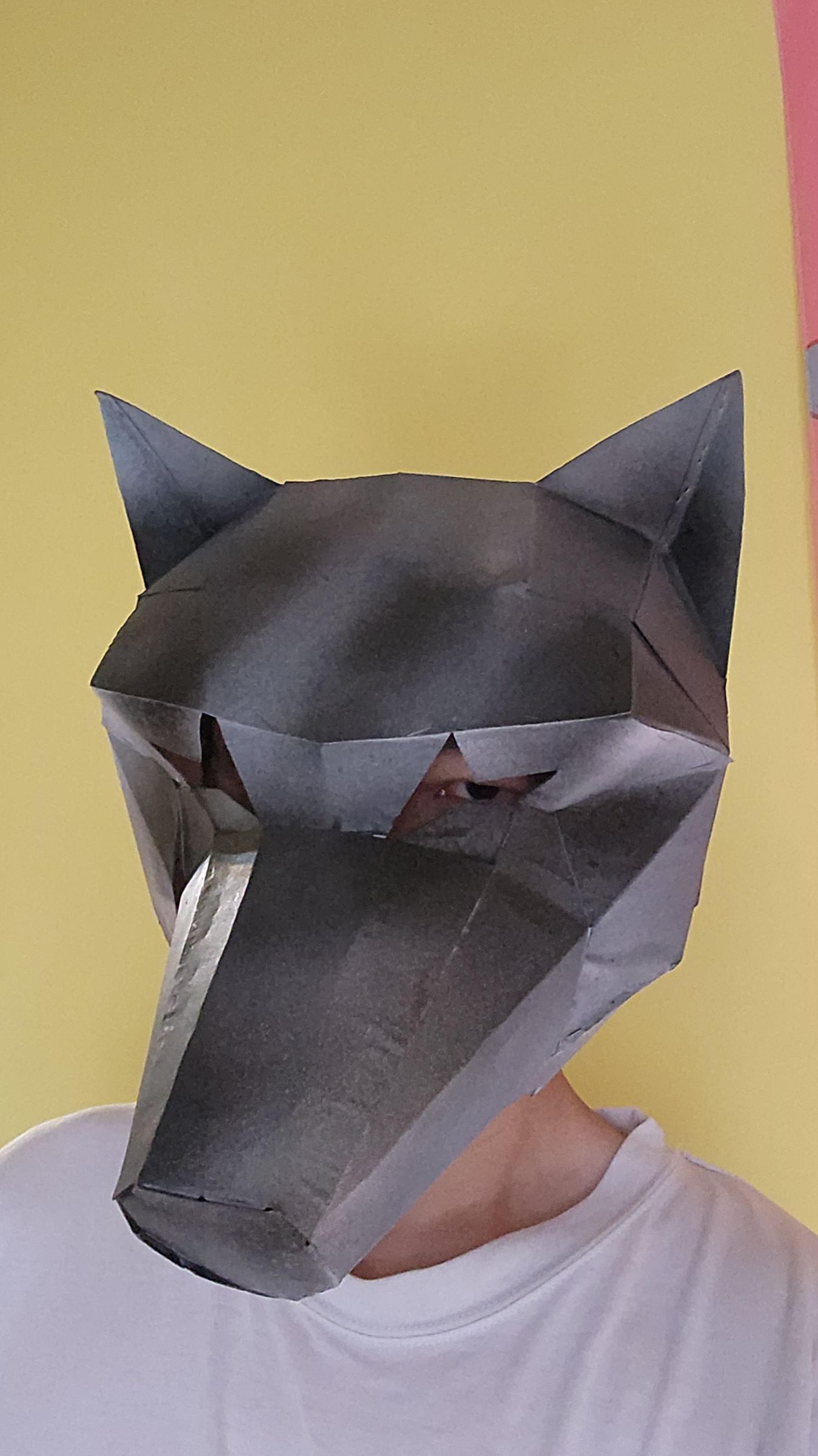 Papercraft Low Poly Wolf Mask : 6 Steps (with Pictures) - Instructables