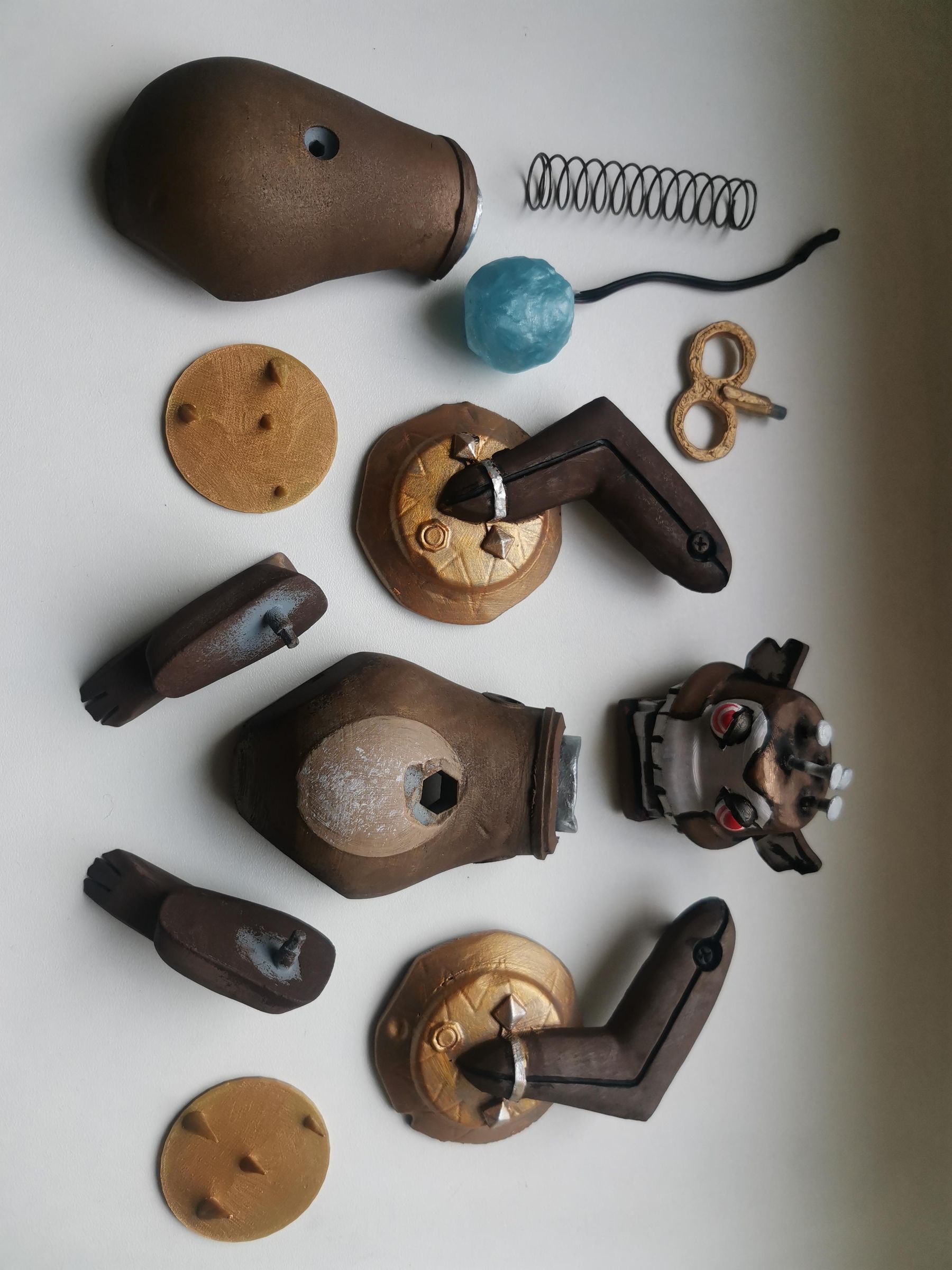 Monkey Bomb From Arcane - Shaking Head Toy (3D Printed) : 4 Steps ...