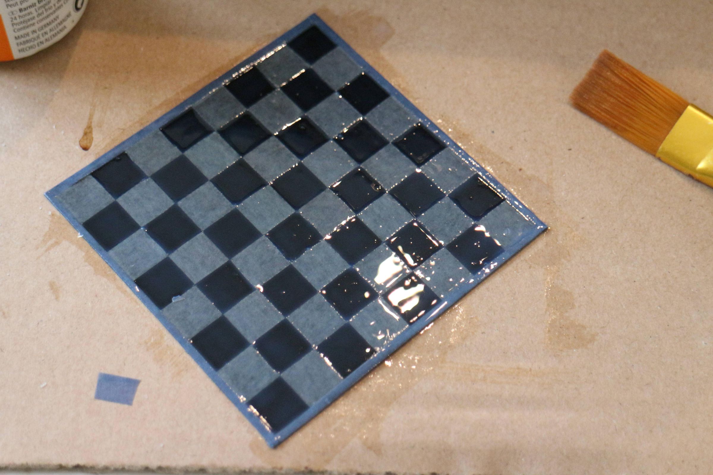 Shark Scale Inspired Portable Miniature Checkers : 10 Steps (with ...