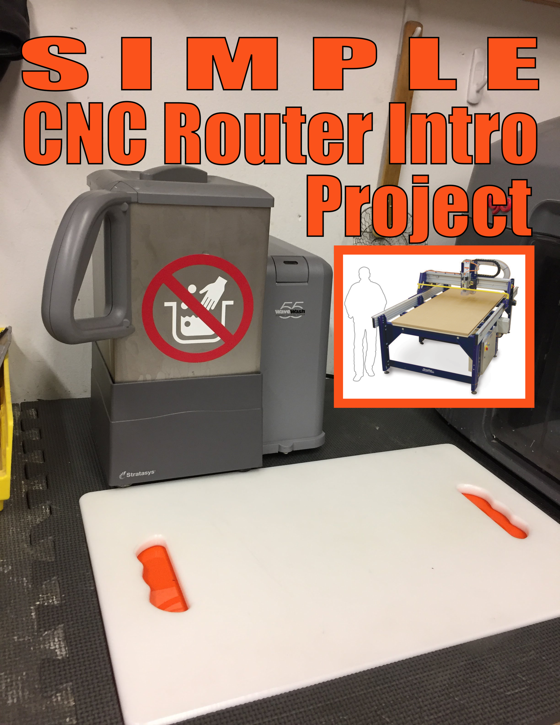 CNC Router Intro Project to Improve Your 3D Printer Cleaning Area : 6 ...