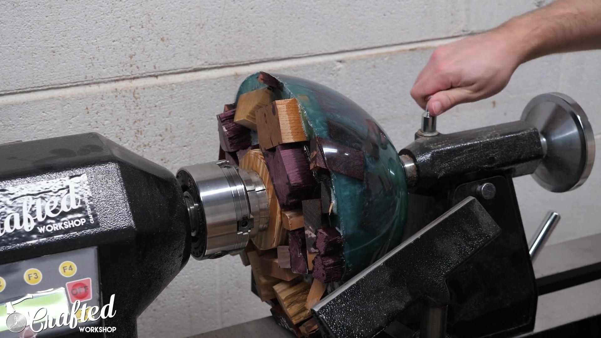 Epoxy Resin and Scrap Wood Bowl // Woodturning - How To : 10 Steps ...