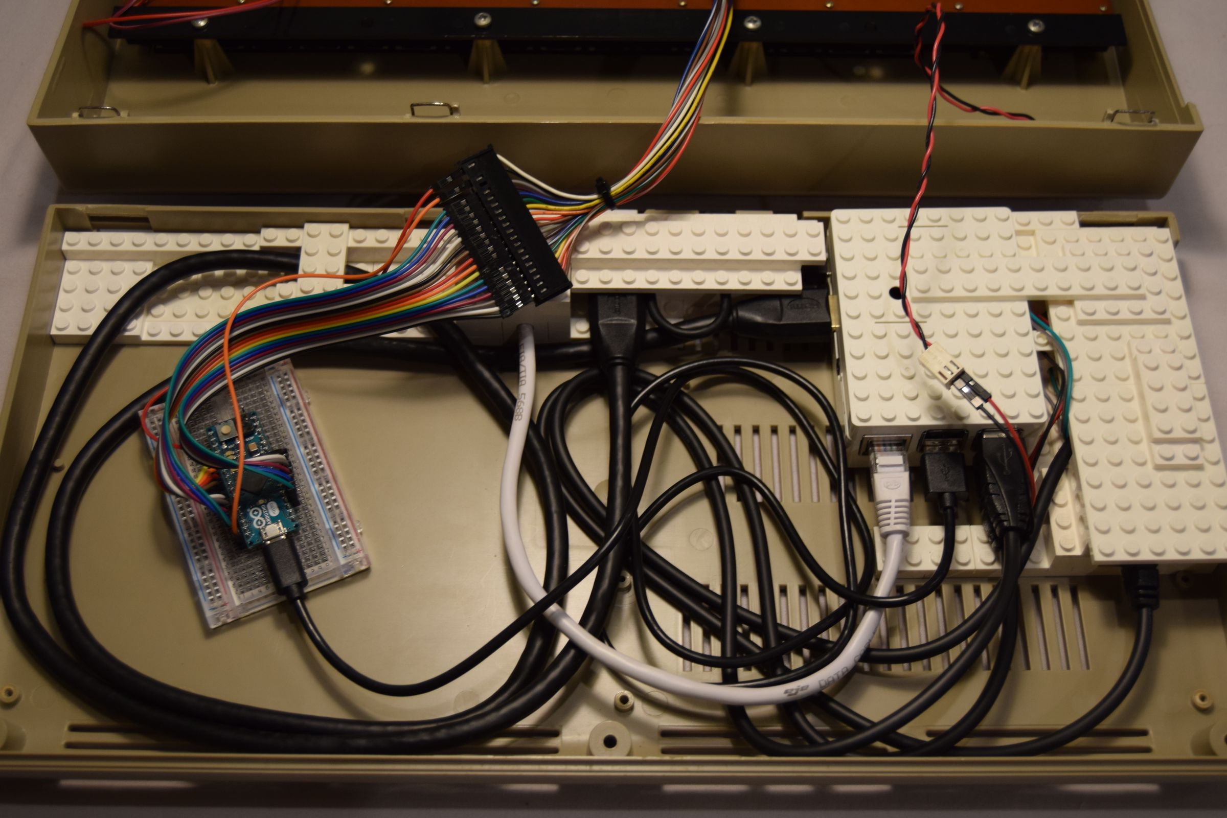 Commodore 64 Revamp With Raspberry Pi, Arduino and Lego : 17 Steps ...