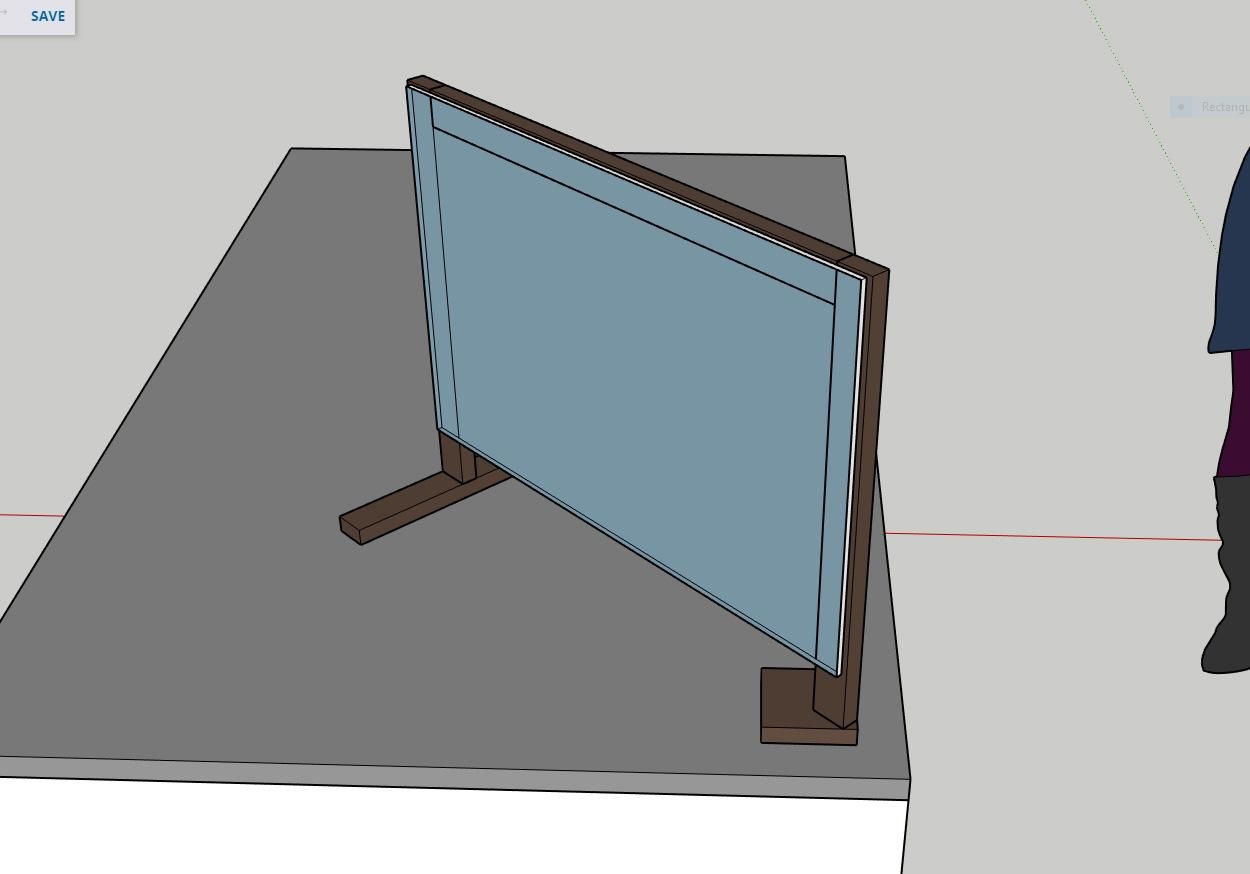 DIY Teacher Desk Shield for Writing Conferences : 7 Steps (with ...