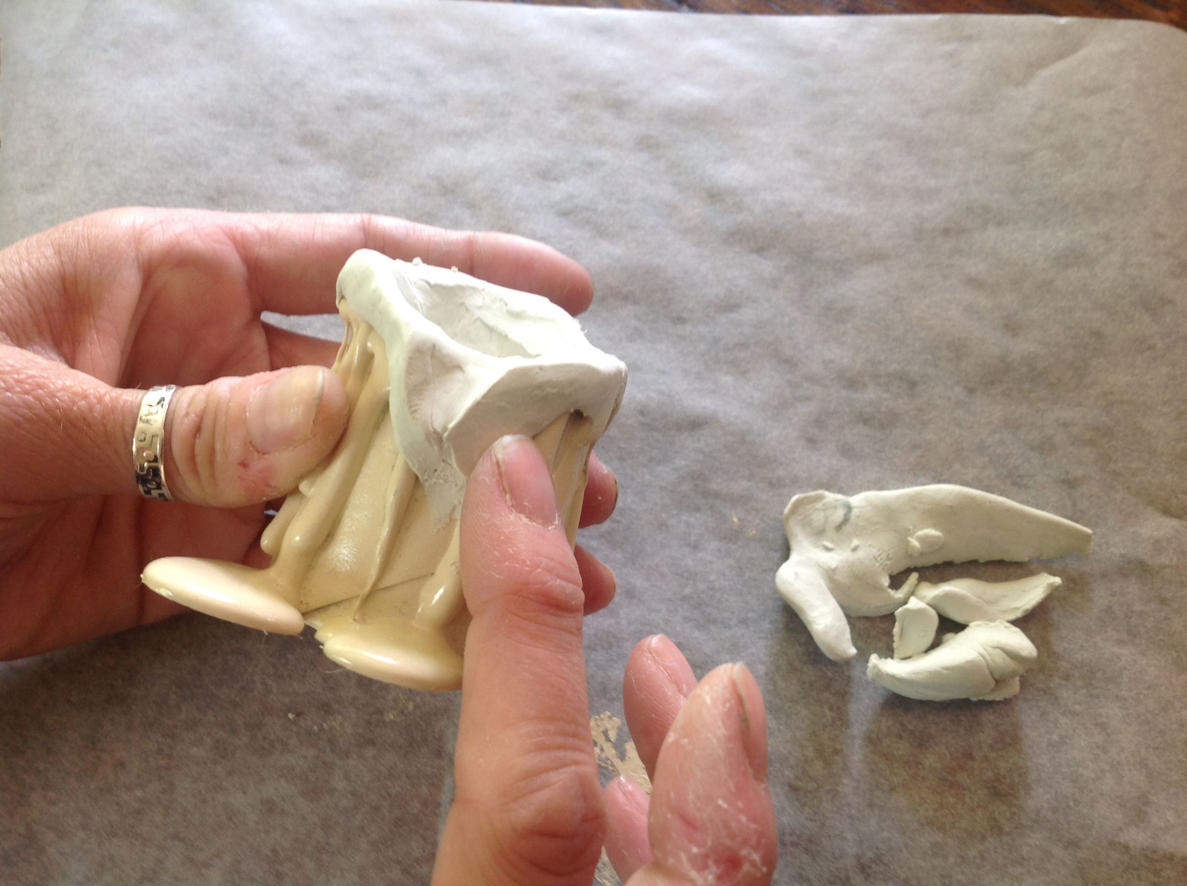 Grungy Halloween Hot Glue Drip Candles : 9 Steps - Instructables