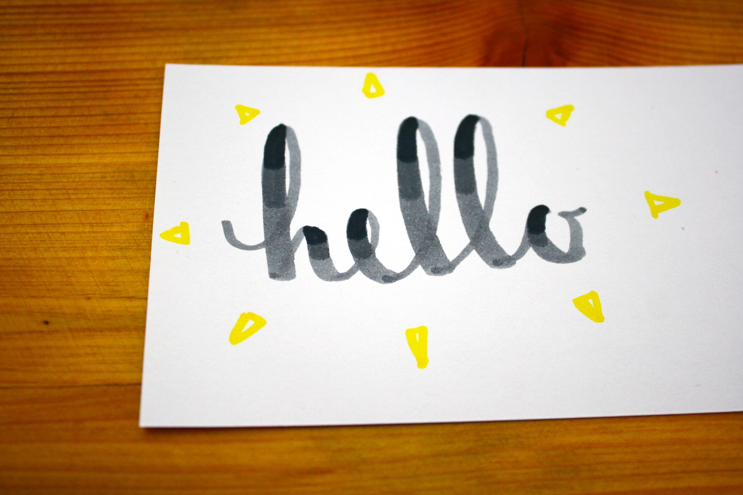 Calligraphy -- Quick and Cheap! : 5 Steps (with Pictures) - Instructables