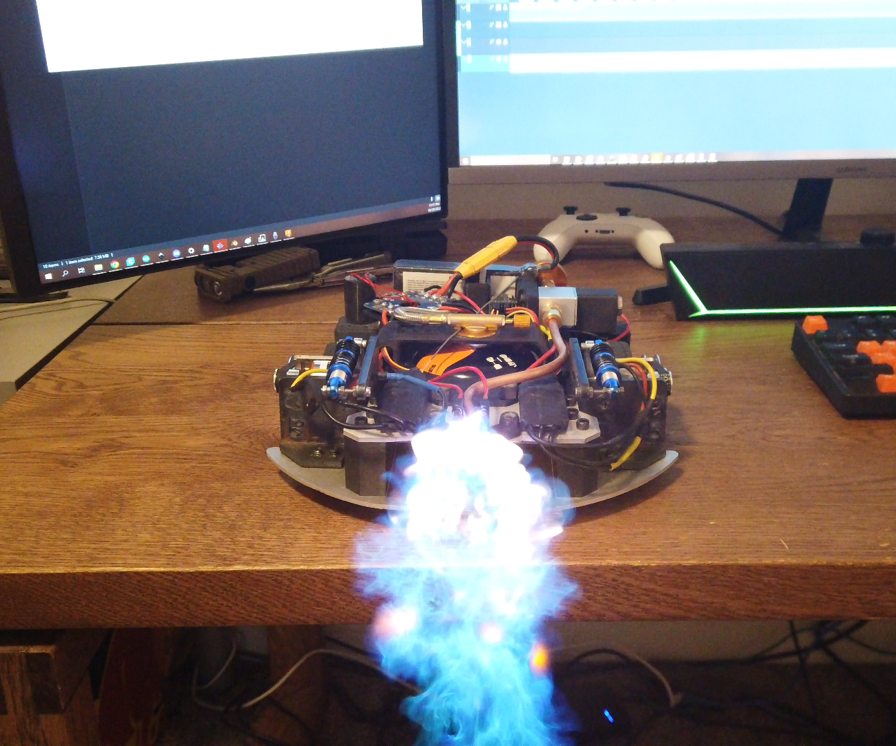 DOOMBA: the Robot That Can Burn Down Your House! : 13 Steps - Instructables