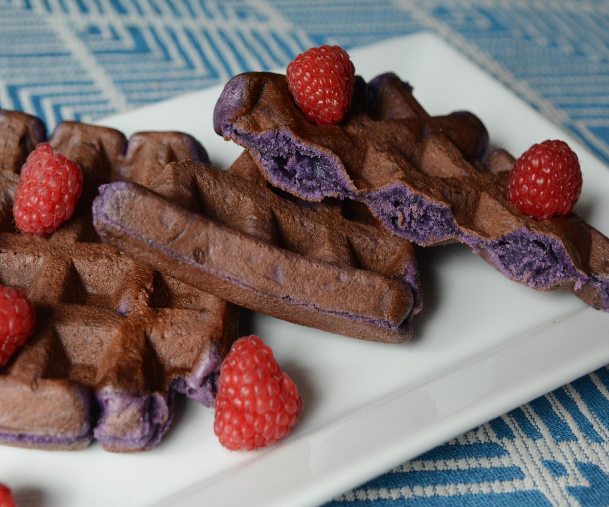 Funky Purple Ube Waffles : 6 Steps (with Pictures) - Instructables