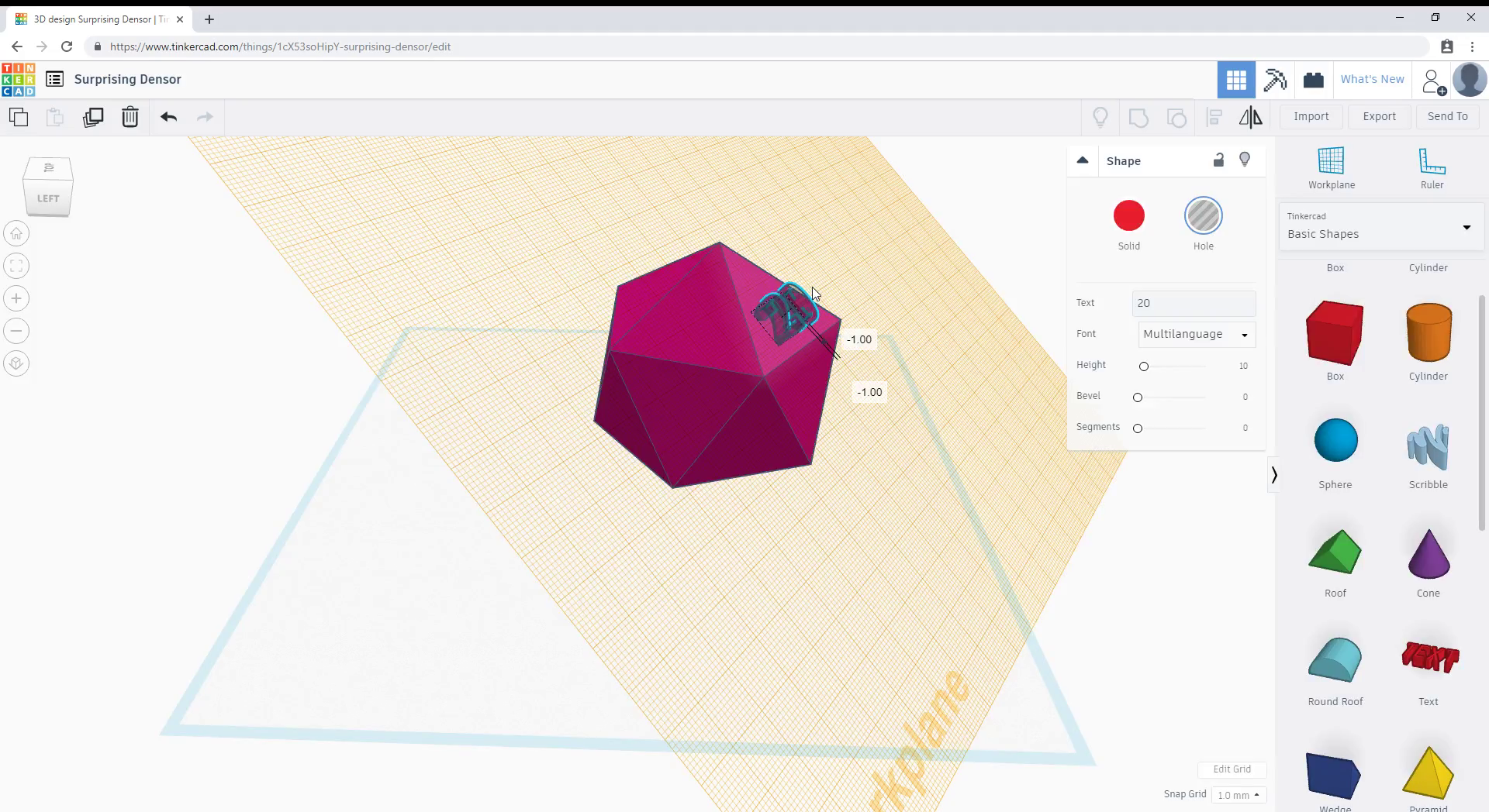 Thinking in 3D - a D20 Die Three Ways : 6 Steps (with Pictures ...