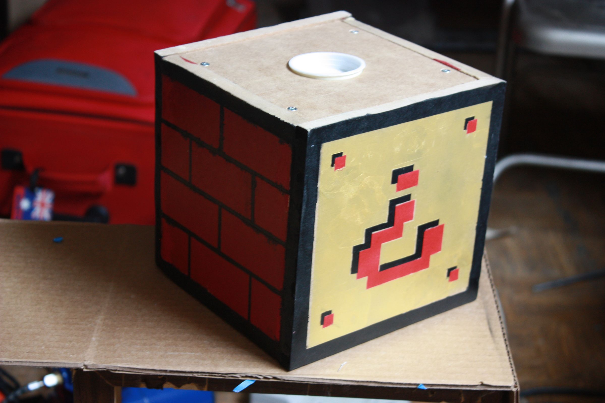 Mario Coin Brick Coin Bank : 8 Steps - Instructables