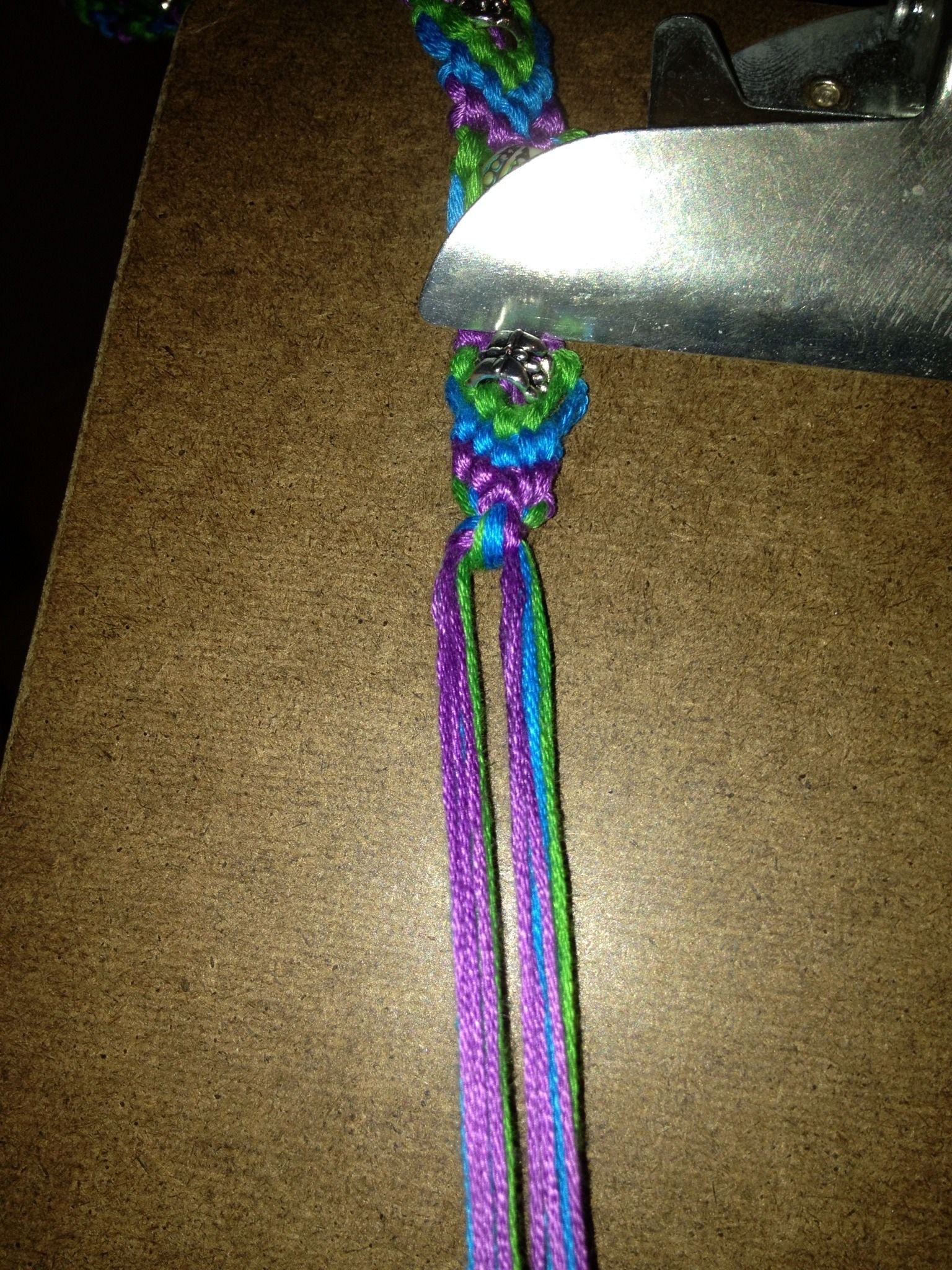 Beads and Knots Friendship Bracelet : 10 Steps - Instructables