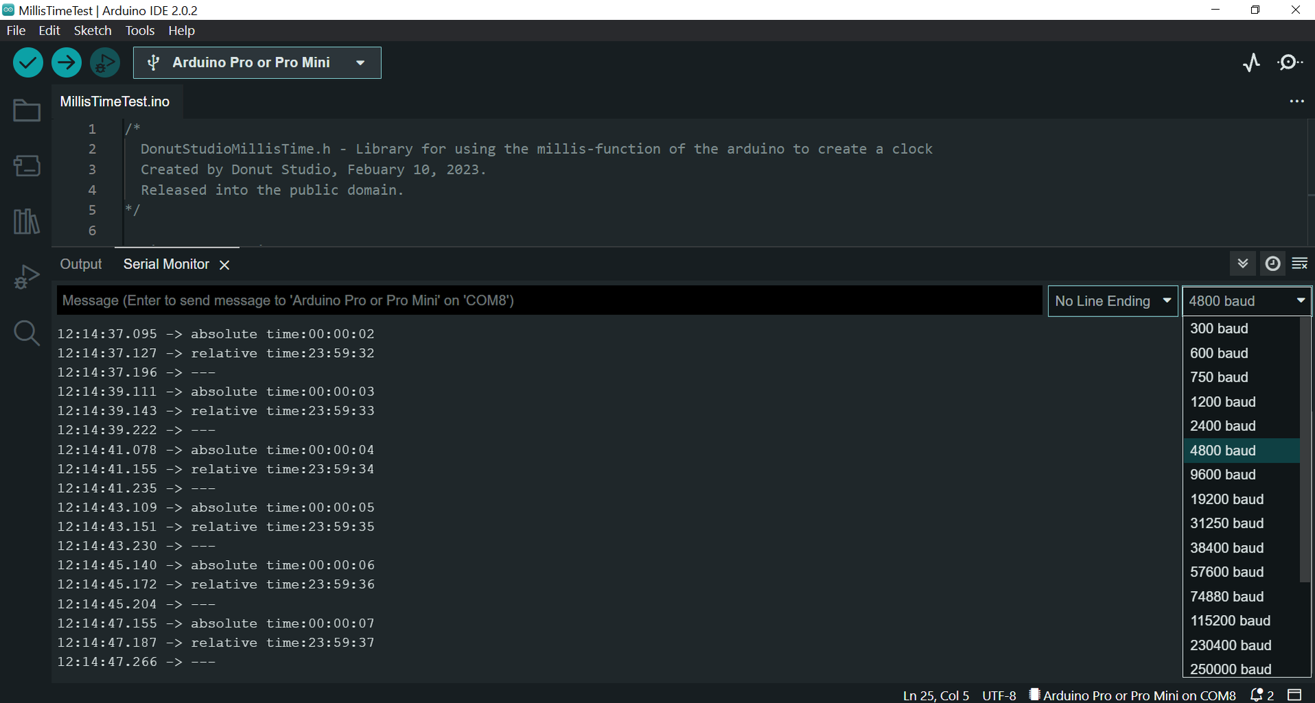 Counting The Time With The Arduino Millis Function 5 Steps Instructables