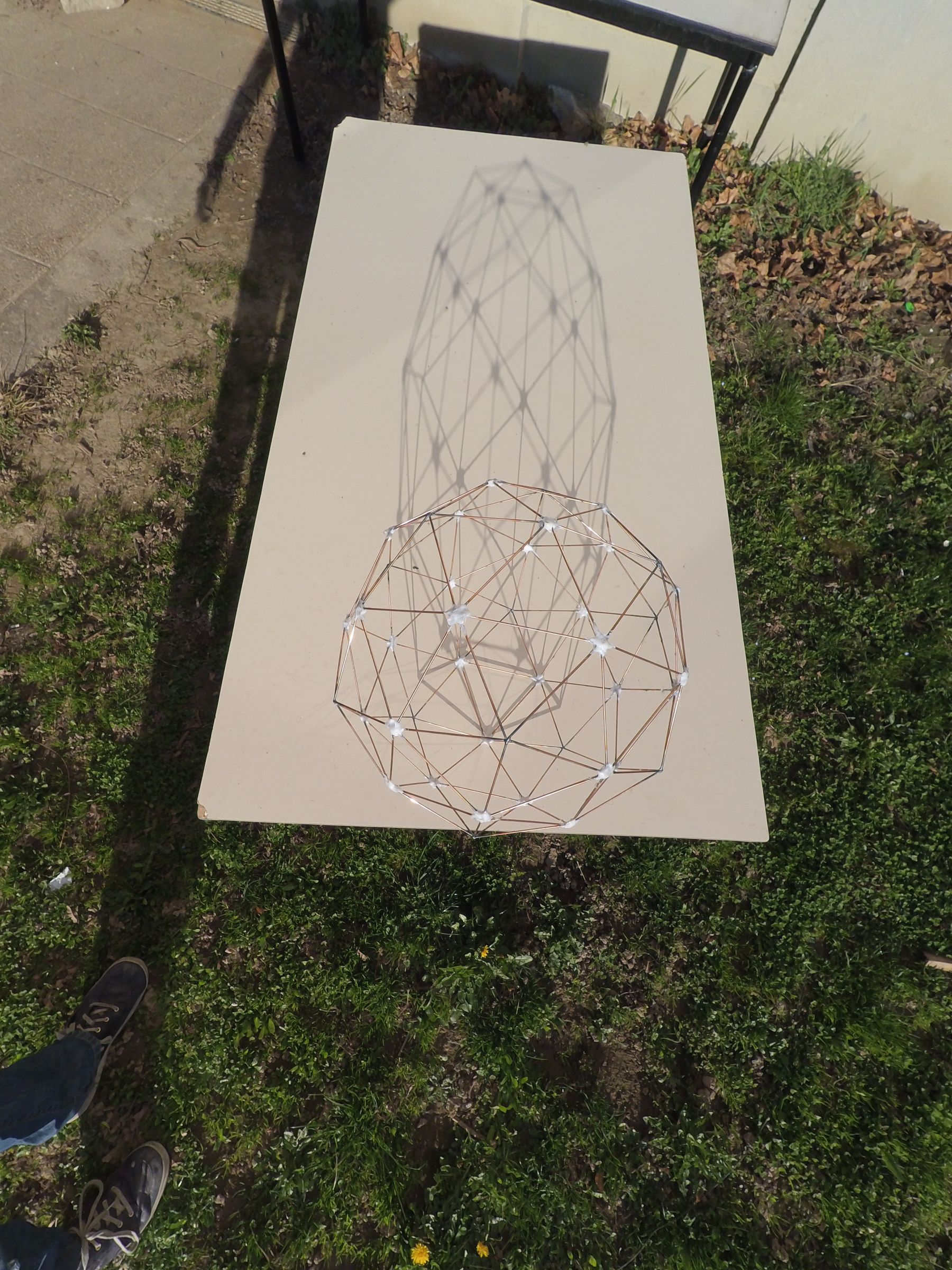 Making a Fully Welded Geodesic Sphere : 5 Steps (with Pictures ...
