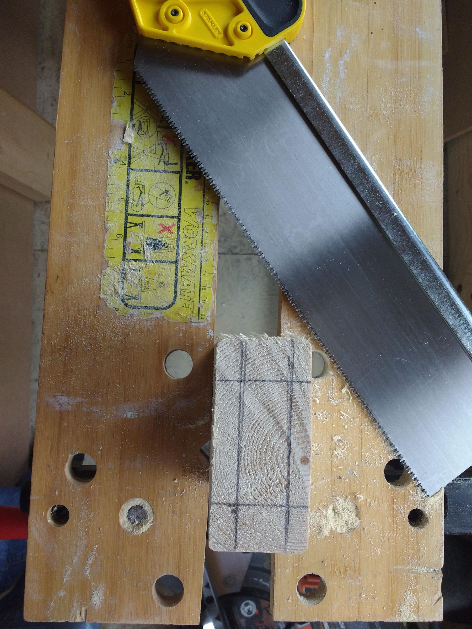 Simple Wood Workbench : 4 Steps (with Pictures) - Instructables