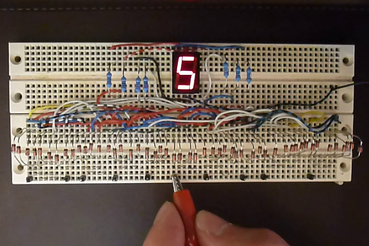 7 Segment Display Encoder (with Diodes) : 5 Steps - Instructables