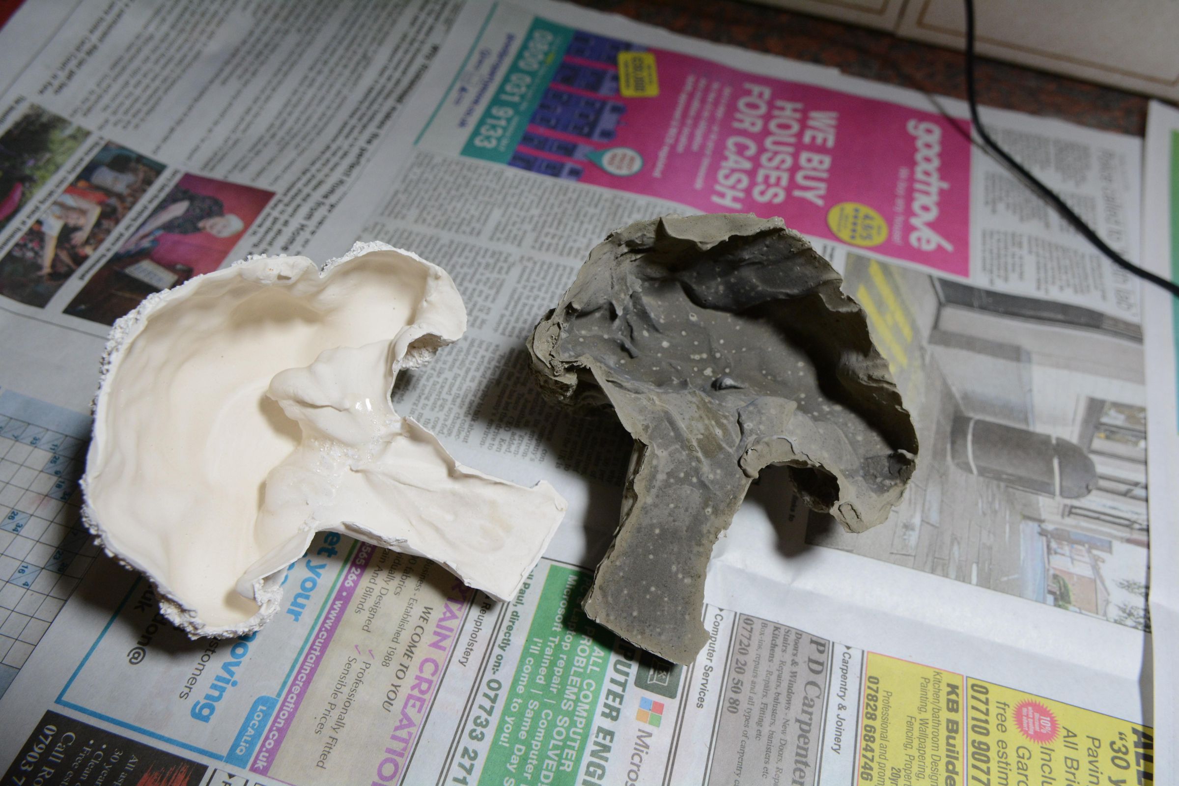 Fruit and Vegetable Art - Silicone Moulds and Plaster Casts : 15 Steps ...