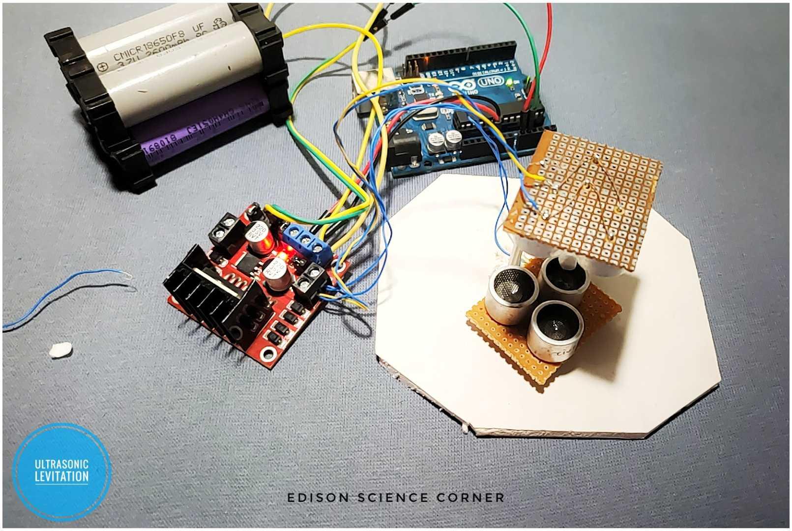 ULTRASONIC LEVITATION Machine Using ARDUINO : 8 Steps (with Pictures ...