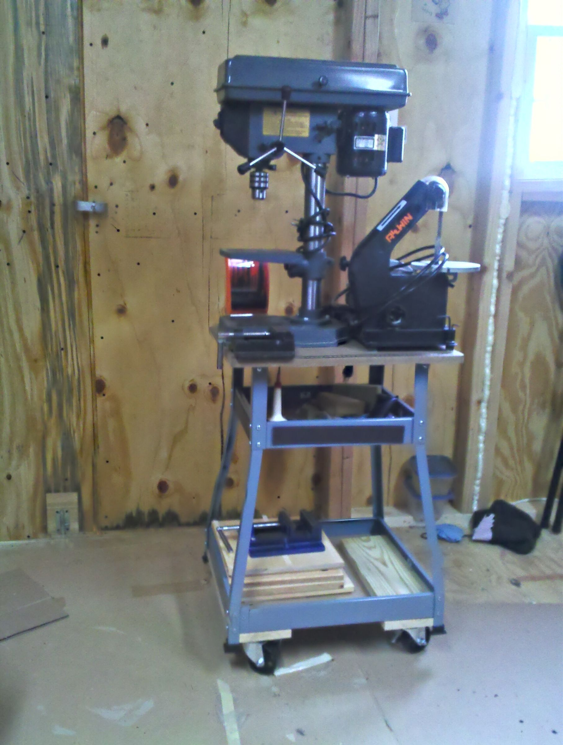 The $45 Drill Press Cart - Intro : 3 Steps (with Pictures) - Instructables