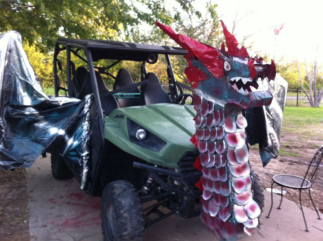 Fire Breathing Dragon - Halloween Prop : 6 Steps (with Pictures ...