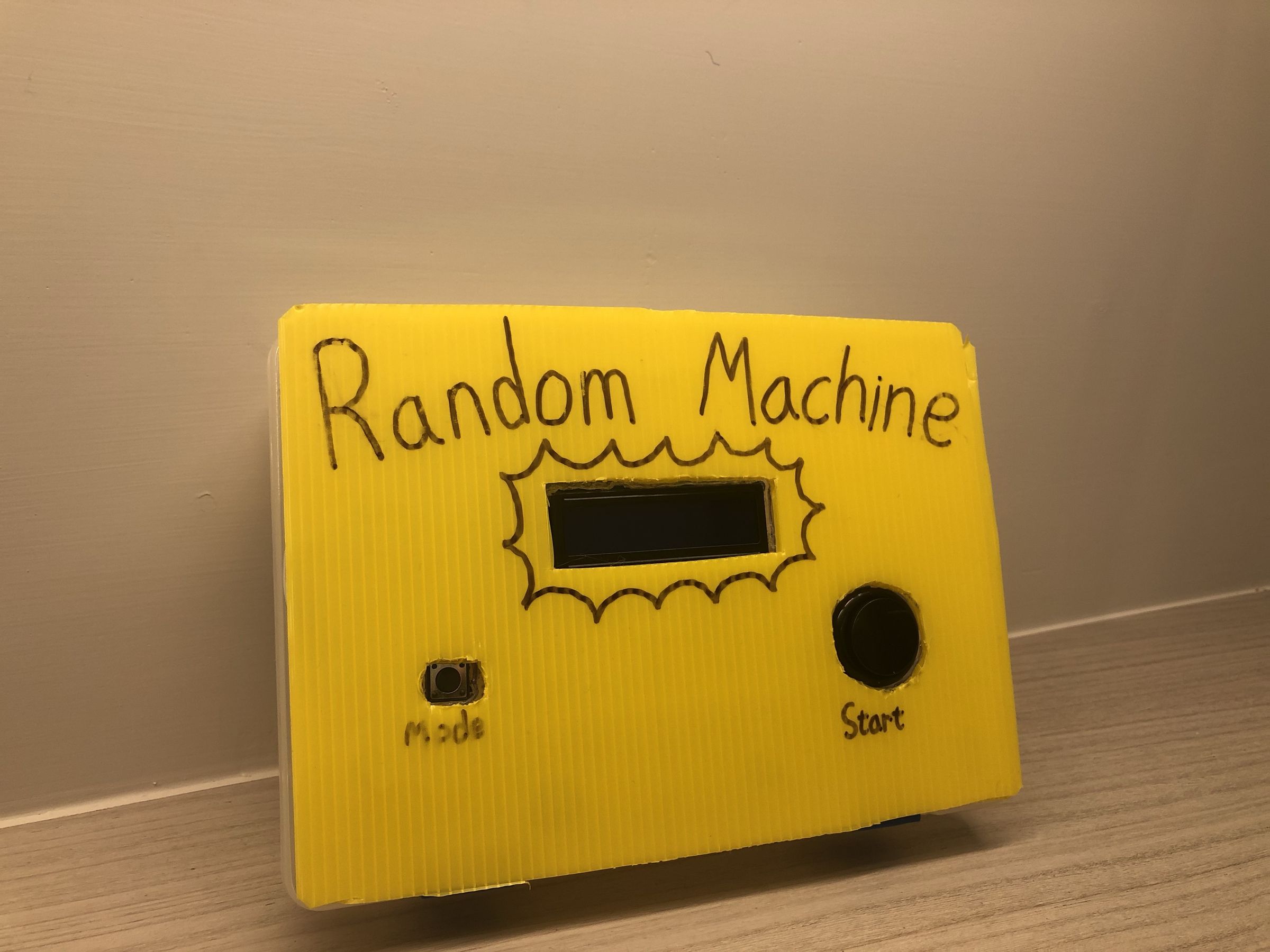 Random Machine : 5 Steps - Instructables