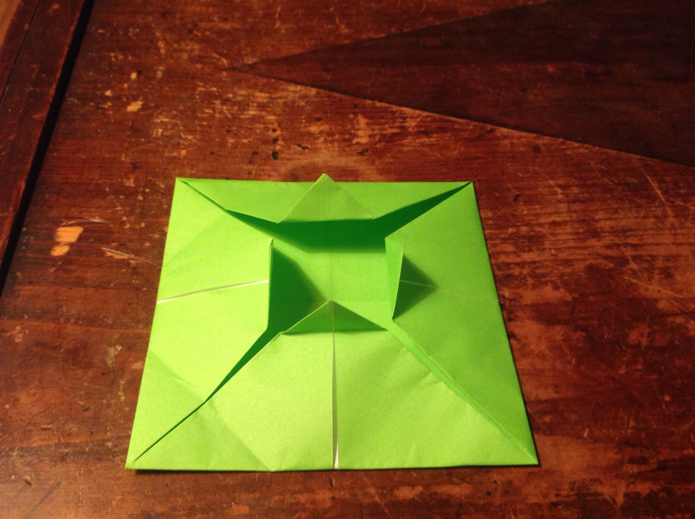 Origami Flying Saucer (really Flies) : 7 Steps - Instructables