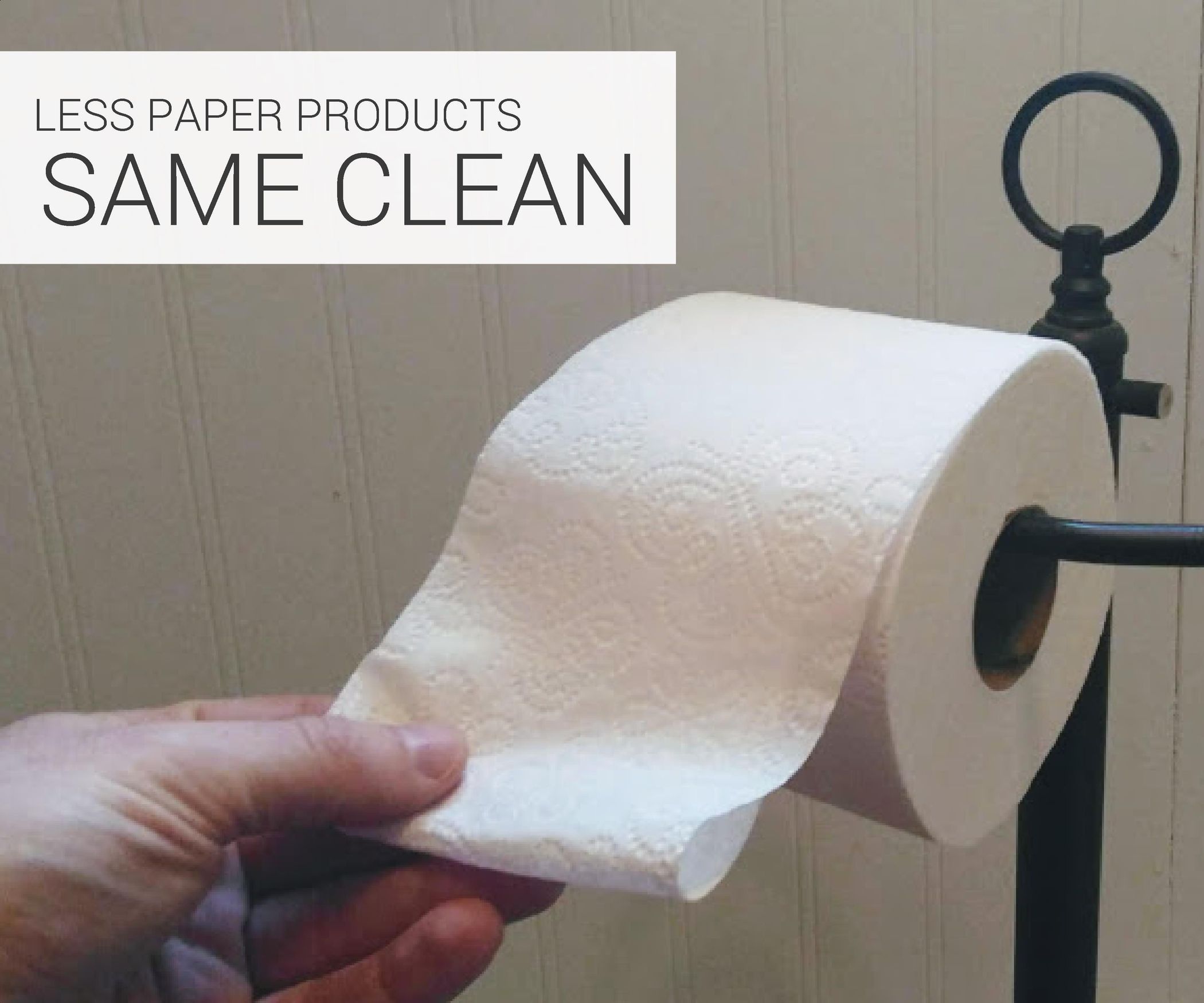 Less Paper Products. Same Clean! : 8 Steps (with Pictures) - Instructables