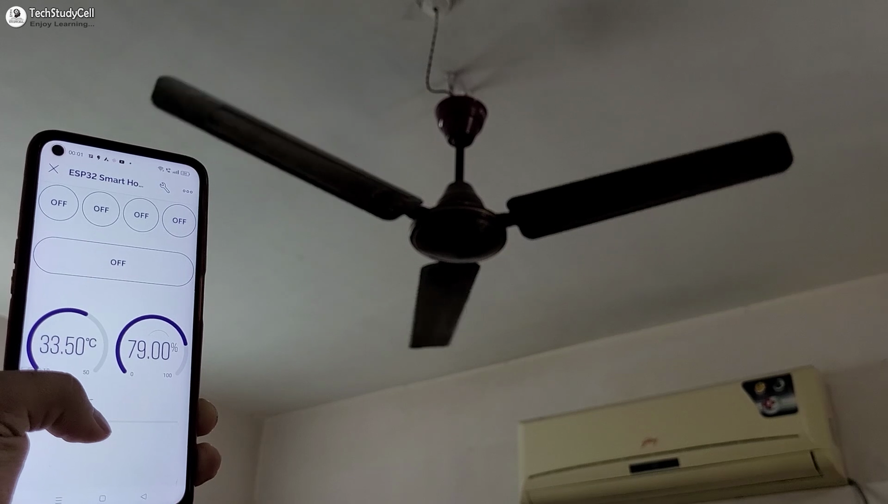 Iot Project Using Esp32 Blynk With Fan Speed Control And Sensor 16 Steps Instructables