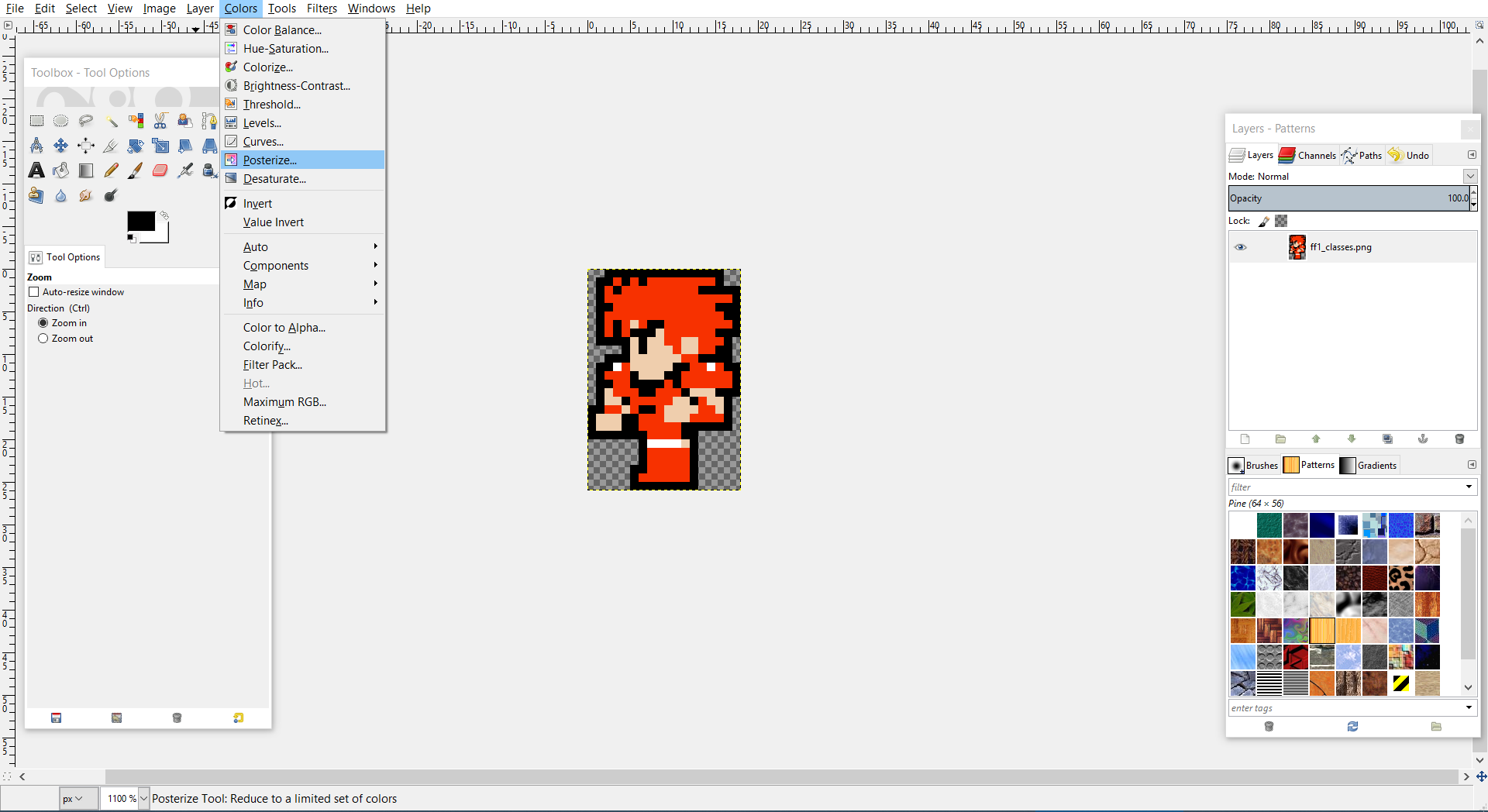 How To Draw Pixel Art In Gimp 2
